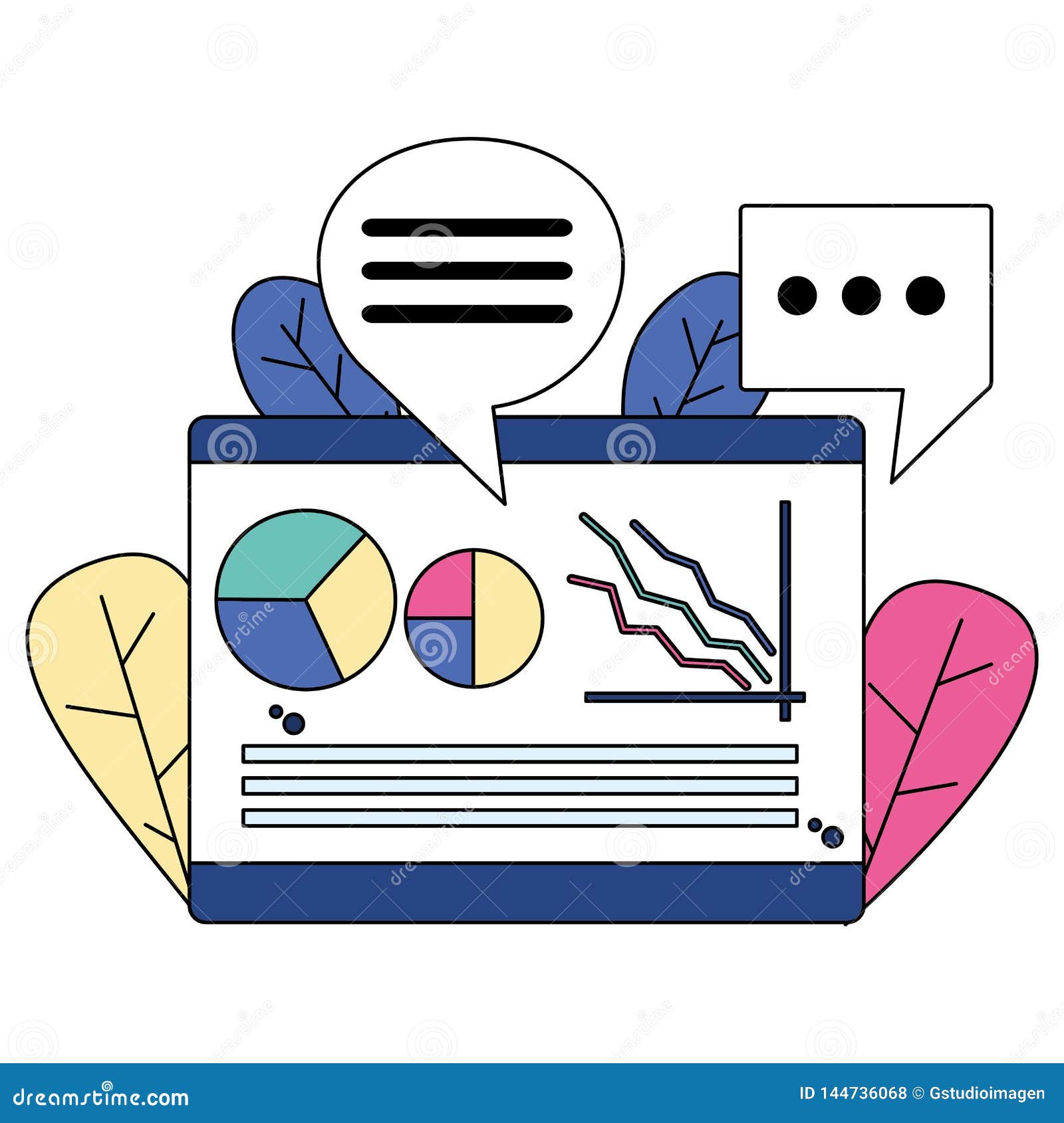 Business report strategy stock vector. Illustration of report - 144736068
