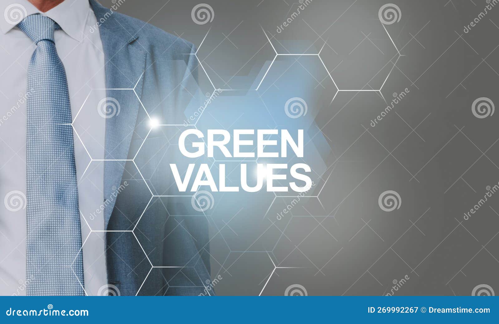Green Value Chain, Safe Environment Concept Stock Image - Image of ...