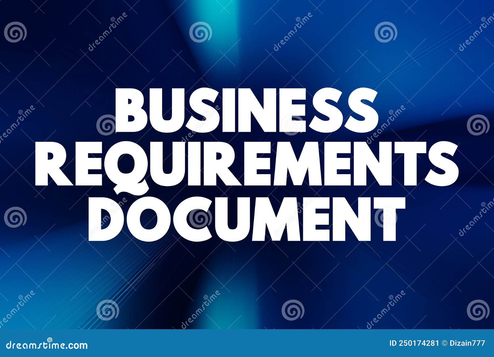 Business Requirements Document - Business Solution for a Project, Text ...