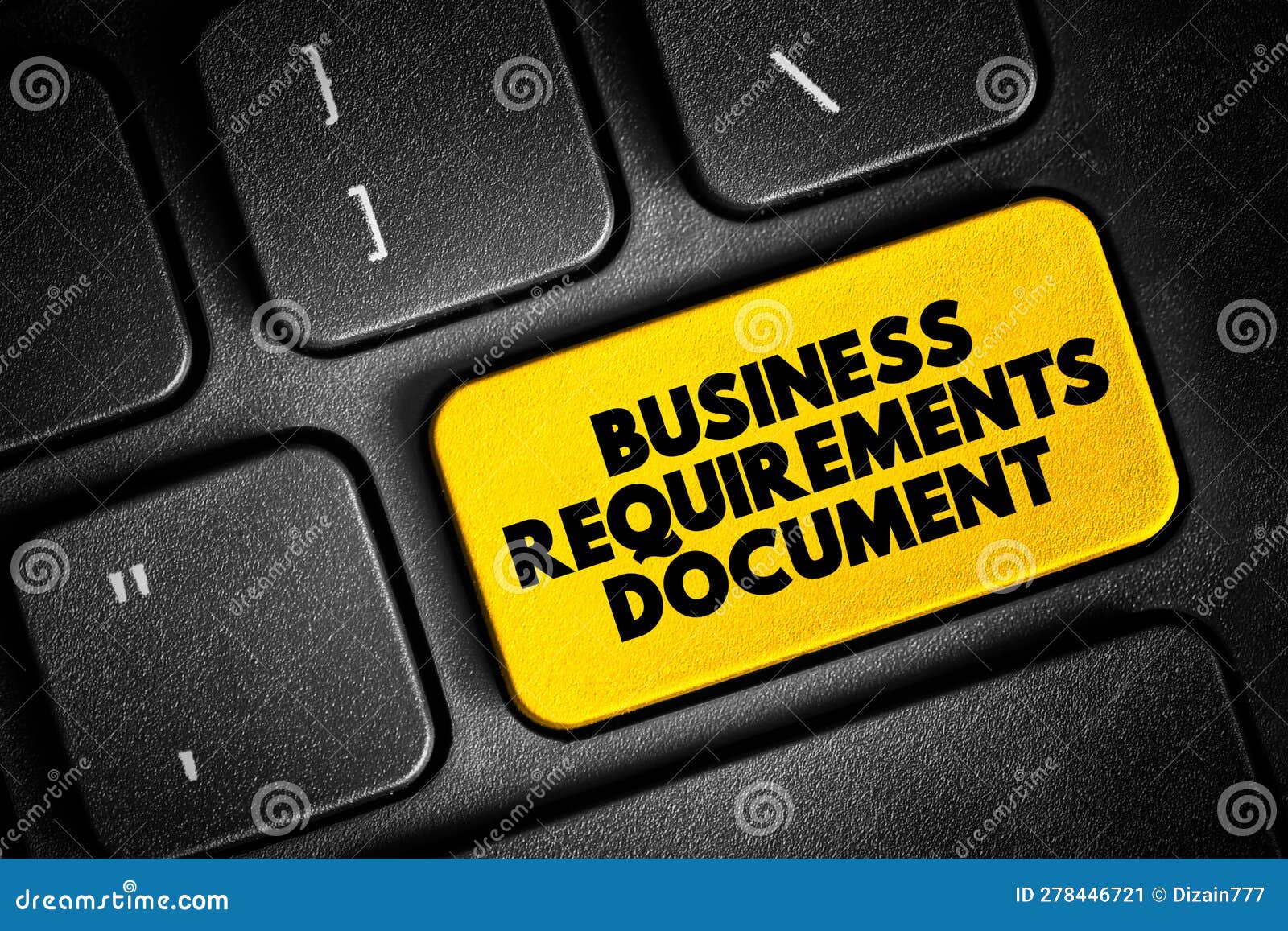 Business Requirements Document - Business Solution for a Project, Text ...