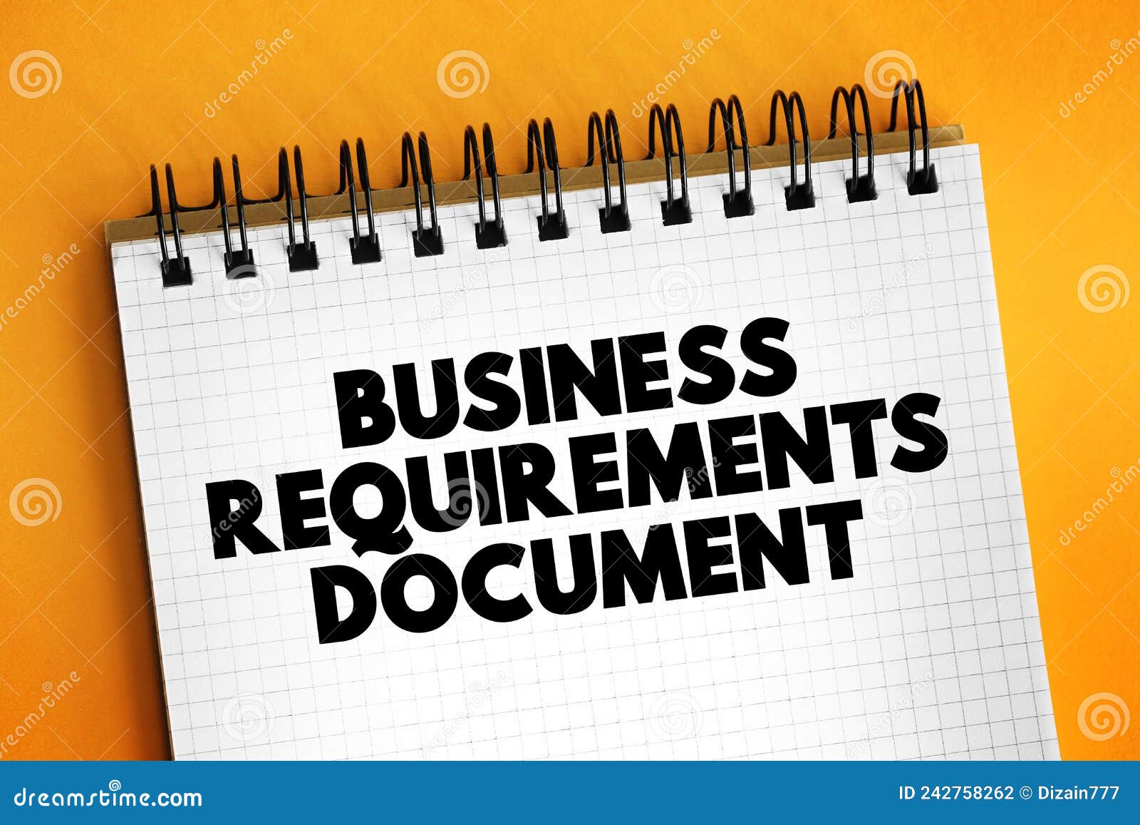 Business Requirements Document - Business Solution for a Project, Text ...
