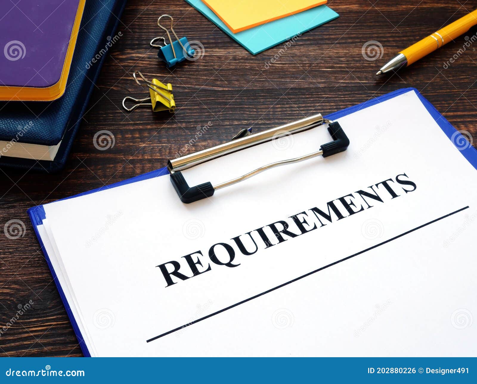 Business Requirements Document With Marker, Concept Background. BRD ...