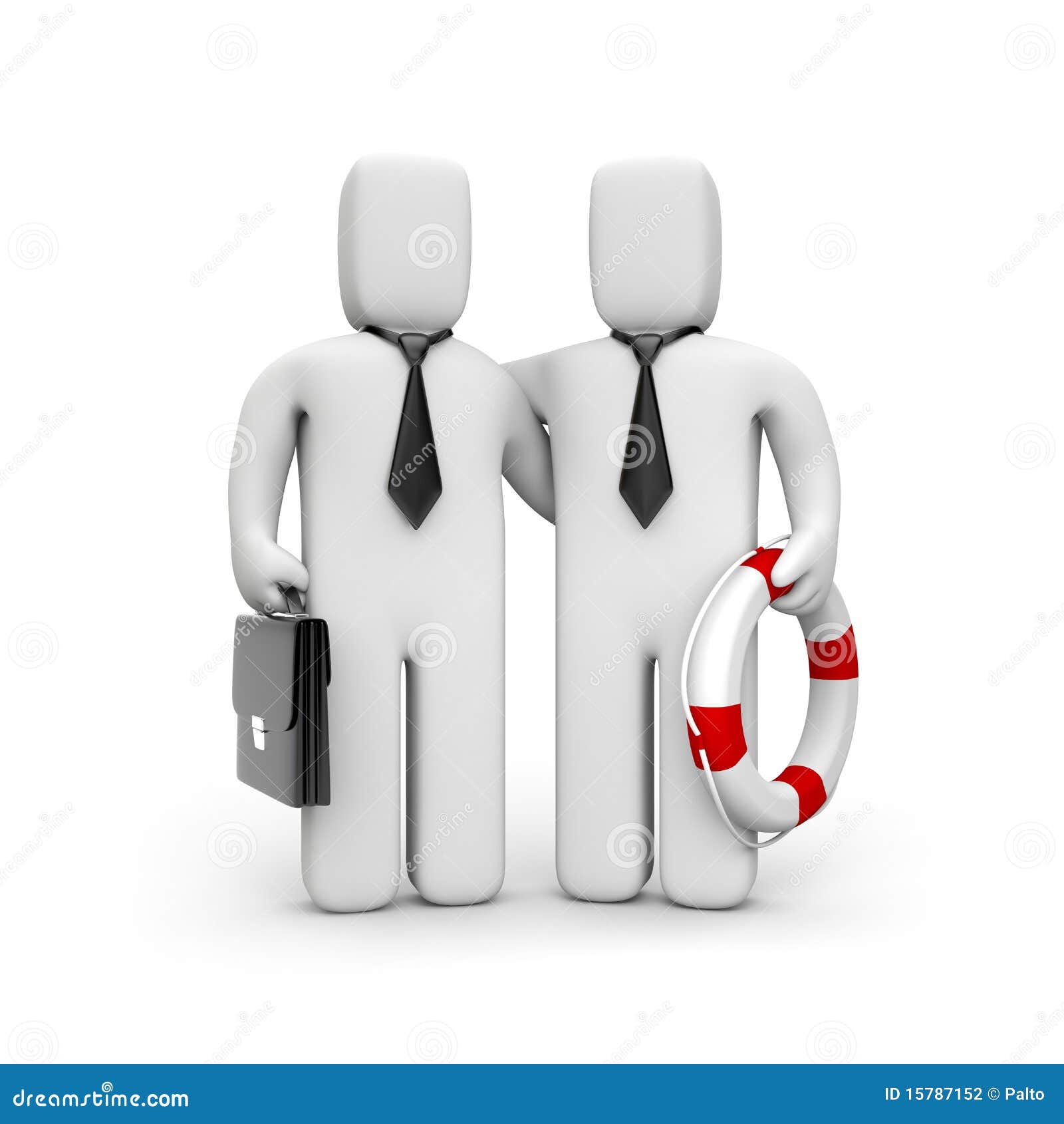 Business rescue team stock illustration. Illustration of isolated ...