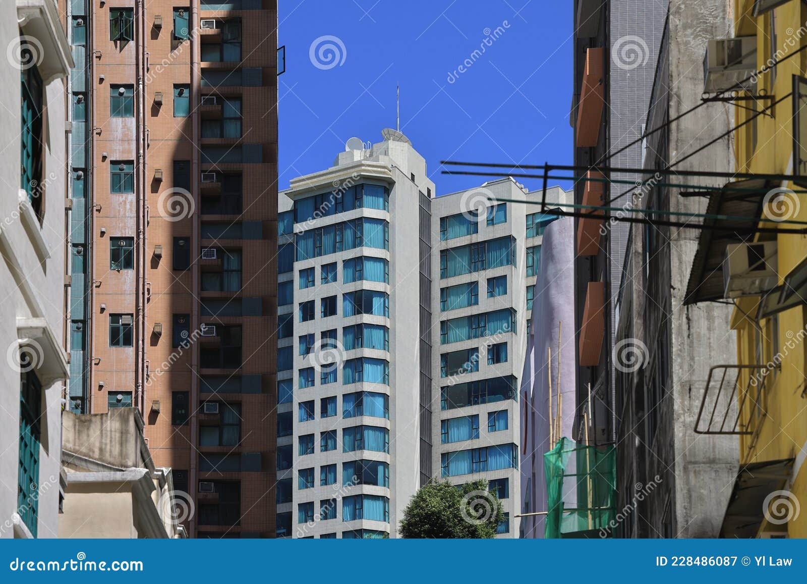 The Business and Residential Building at Wan Chai 22 Aug 2021 Editorial ...