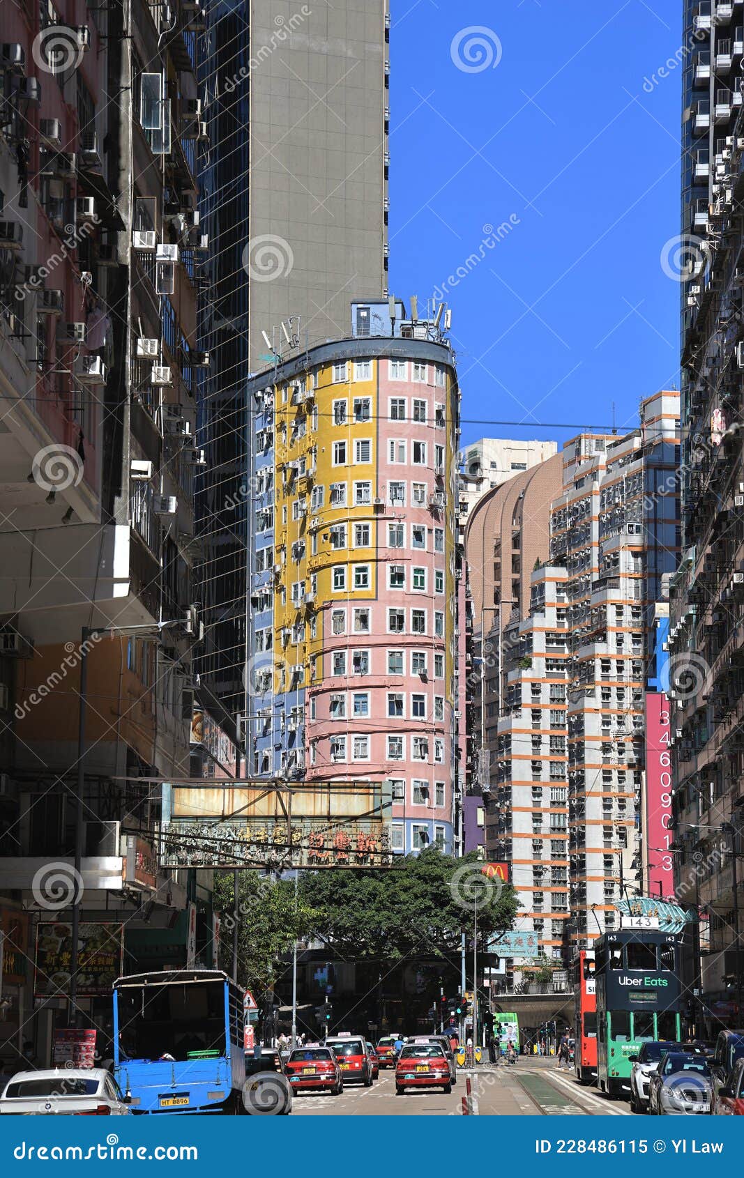 The Business and Residential Building at Wan Chai 22 Aug 2021 Editorial ...