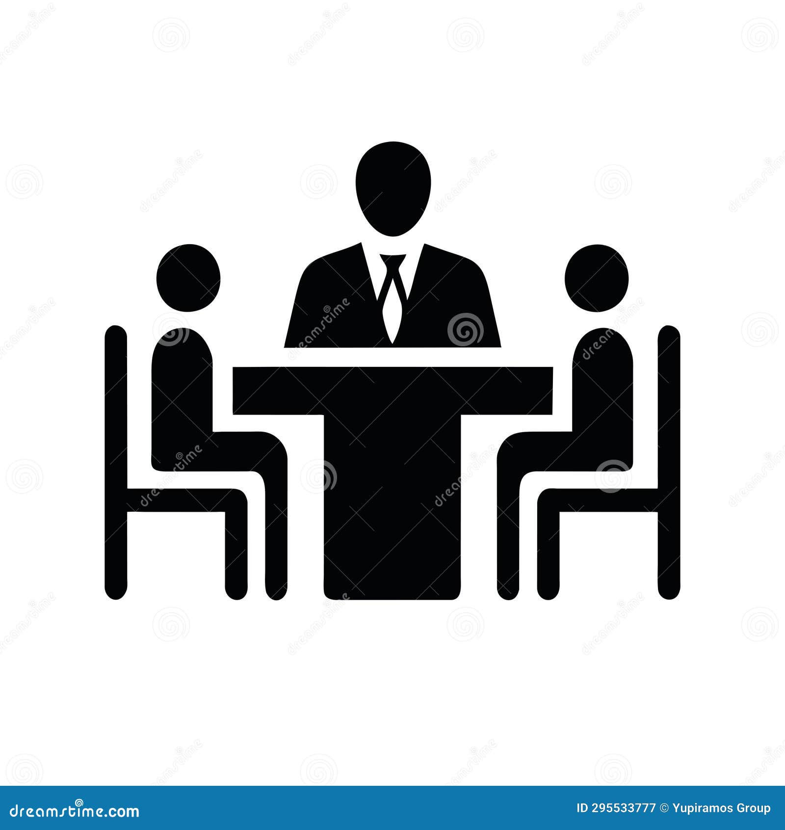 Business reunion icon stock vector. Illustration of worker - 295533777