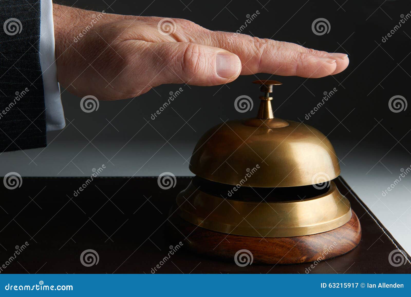 Business Ringing Service Bell on Stock Image - Image of concept, idea ...