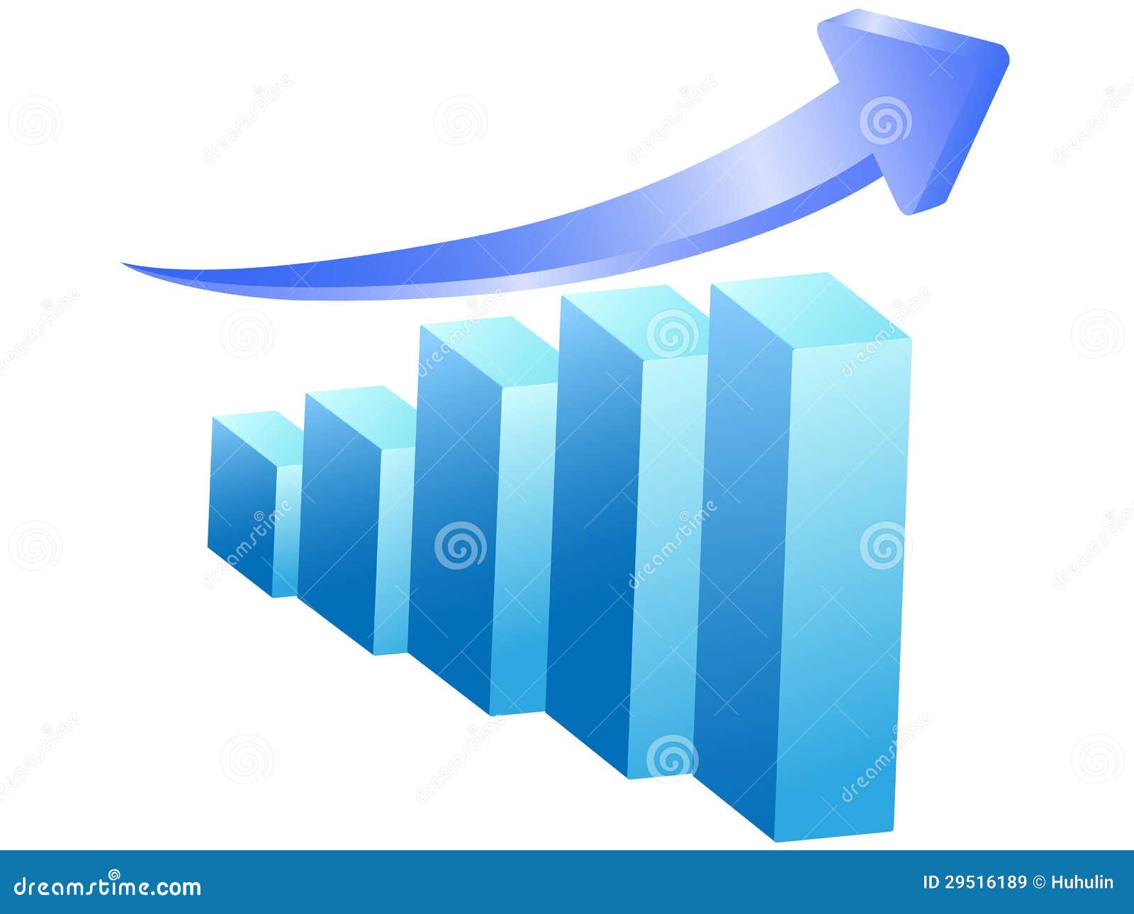 Business rising bar stock vector. Illustration of idea - 29516189