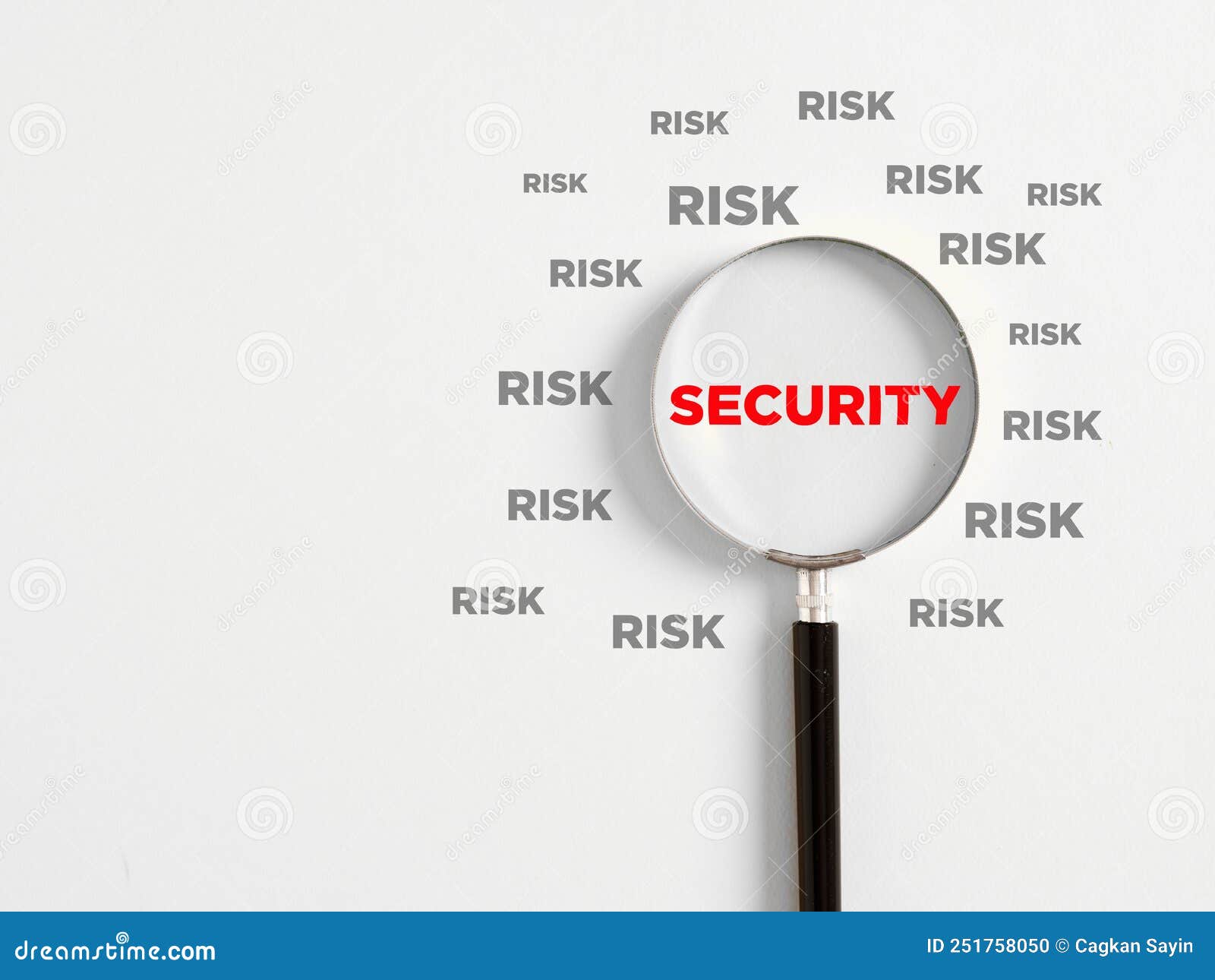 Business Risks and Security Concept. Secure Business Environment and ...