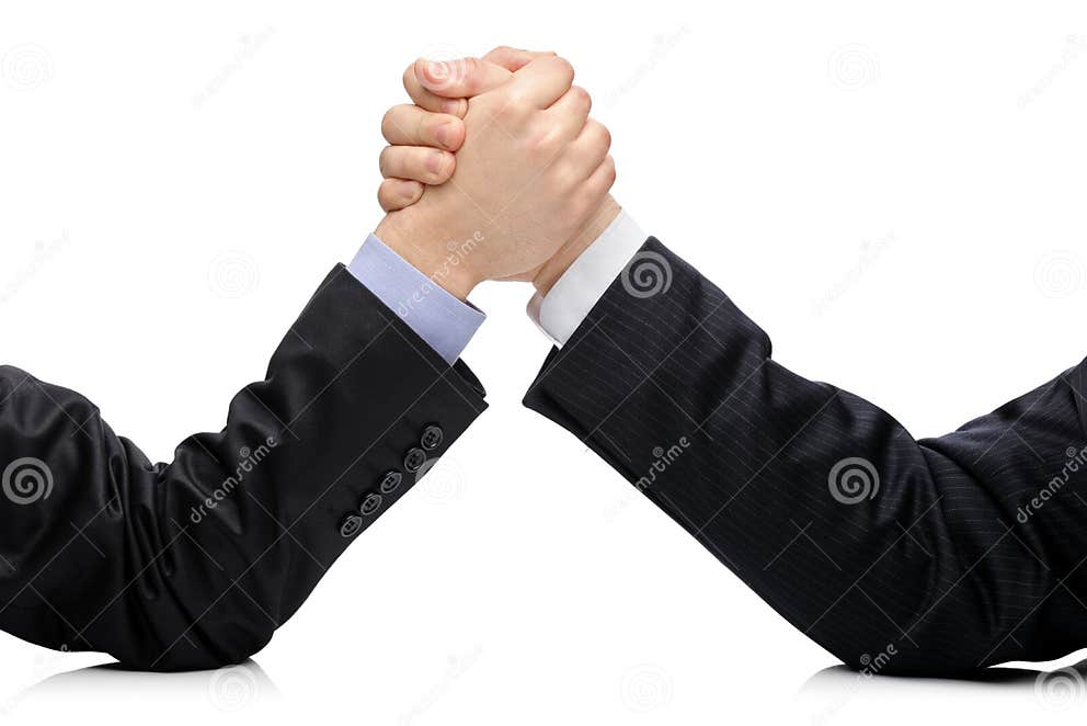 Business Rival Competition Concept Stock Photo - Image of gesturing ...