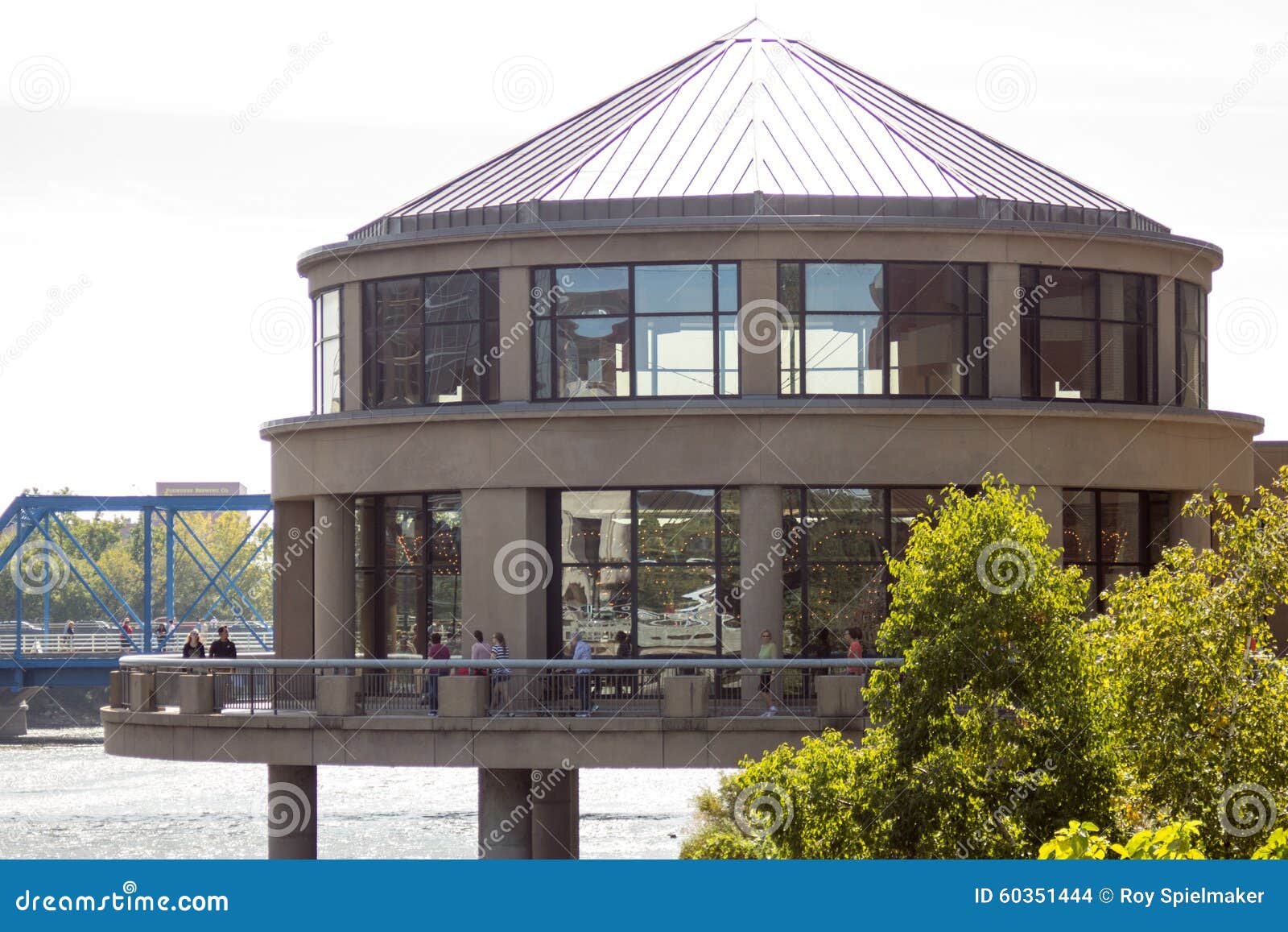 Business on the river stock photo. Image of path, walking - 60351444