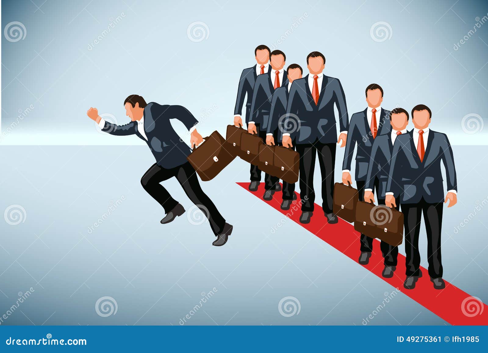 Business run stock vector. Illustration of occupation - 49275361