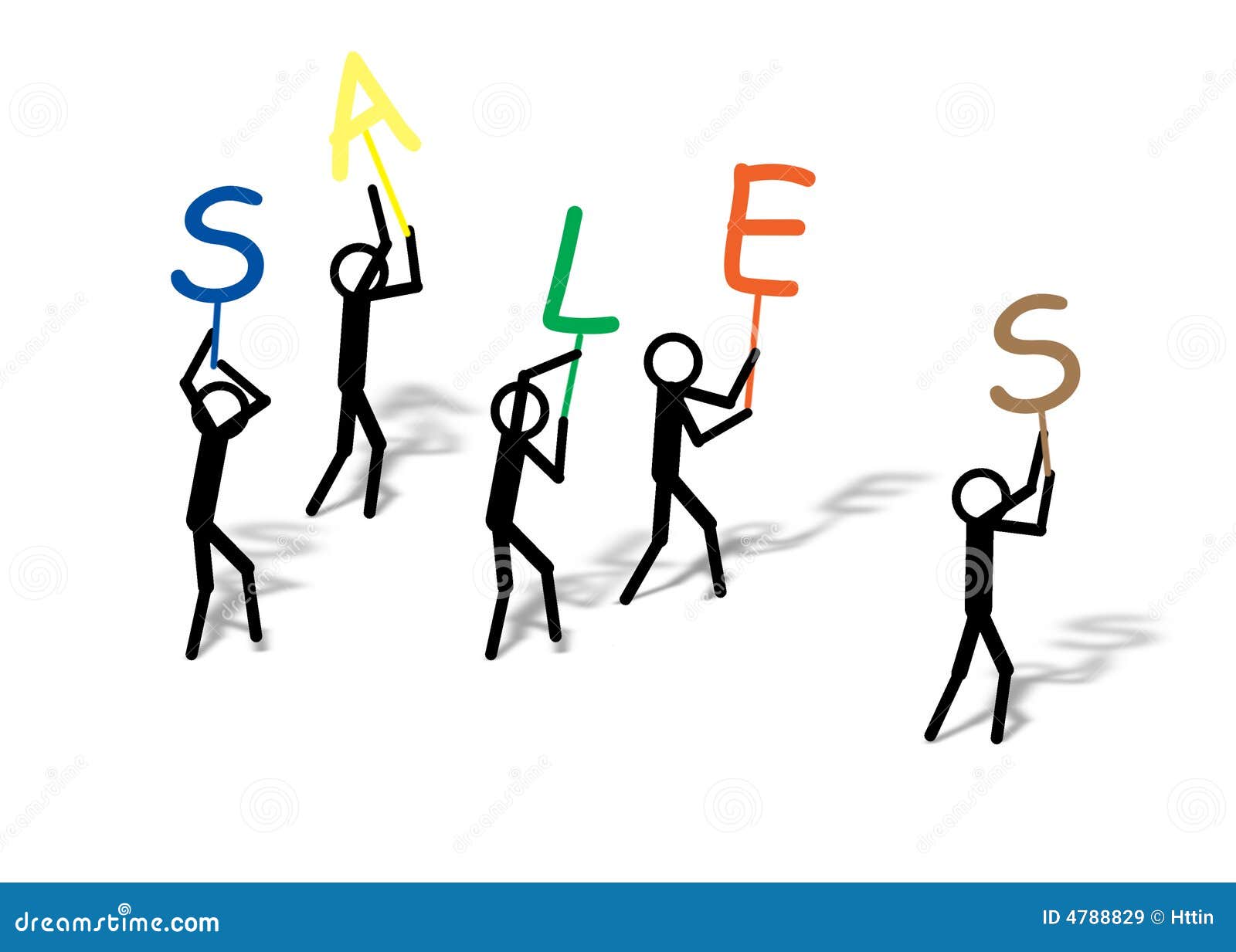 Business sales stock illustration. Illustration of times - 4788829