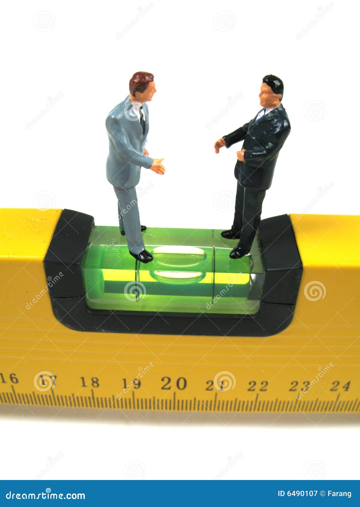 Business on same level stock image. Image of metaphor - 6490107