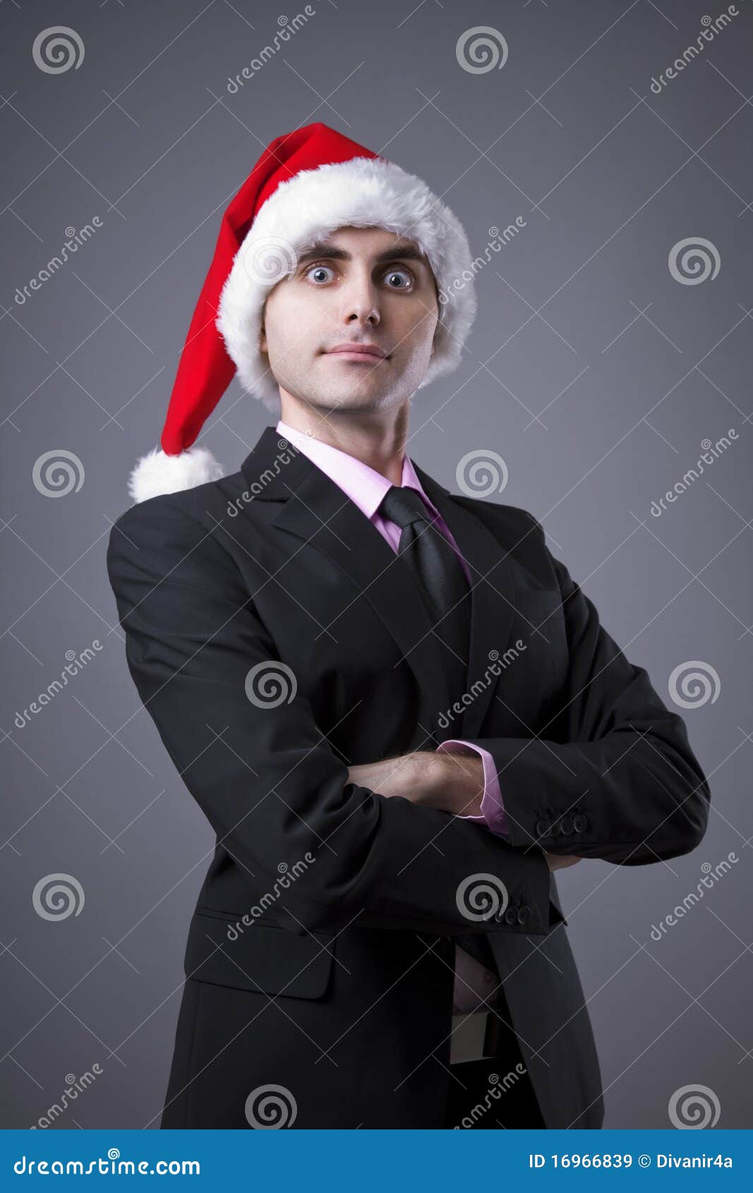 Business Santa stock image. Image of look, success, face - 16966839