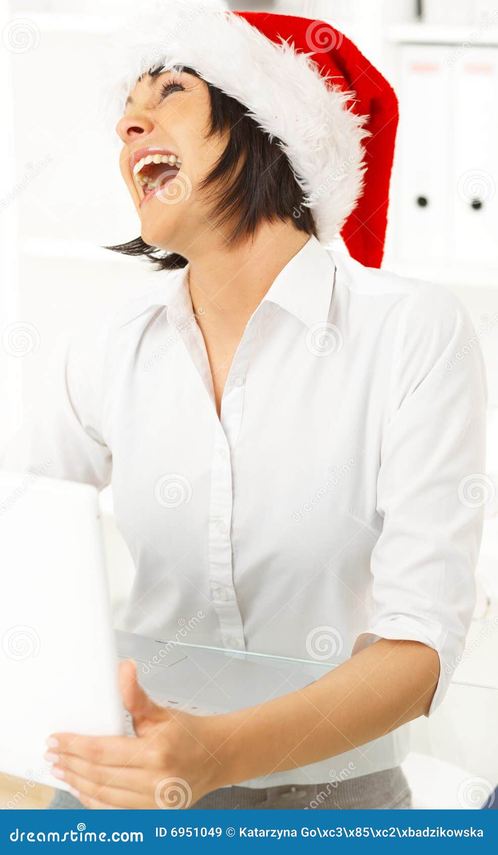 Business Santa stock image. Image of adult, alone, portrait - 6951049