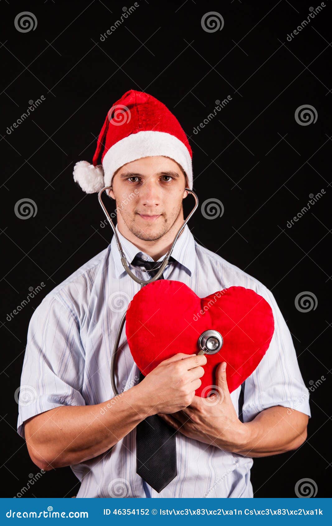 Business santa claus stock photo. Image of heartbeat - 46354152
