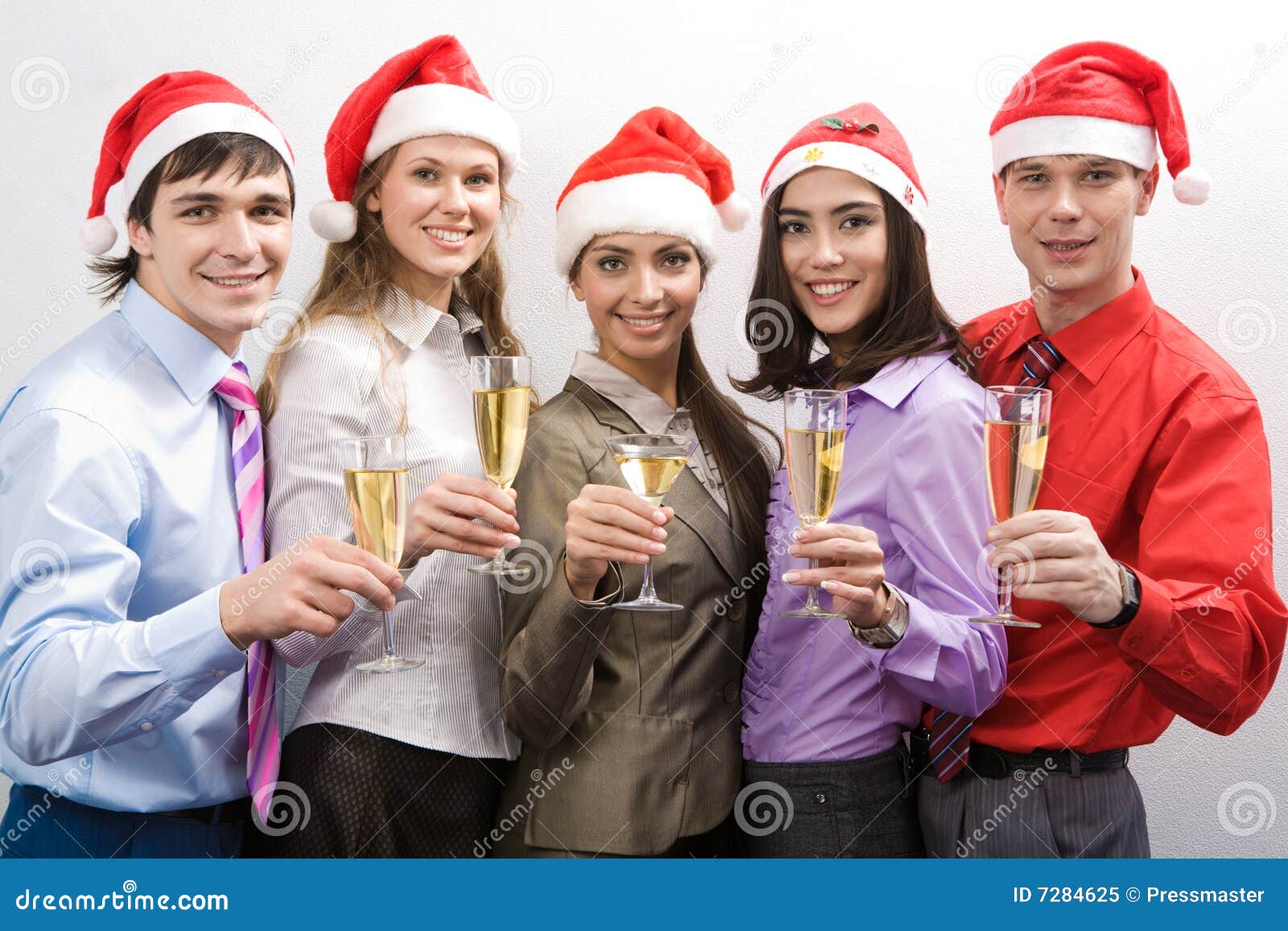 Business Santas stock image. Image of christmas, booze - 7284625