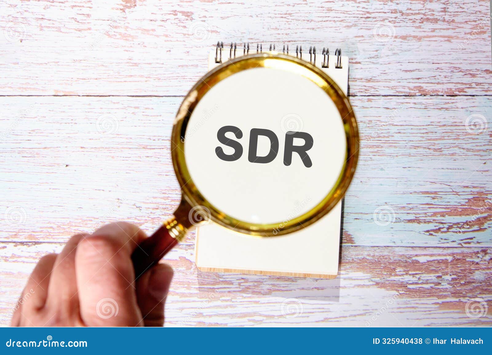 Special Drawing Rights Text Concept Closeup. American Dollars Cash ...