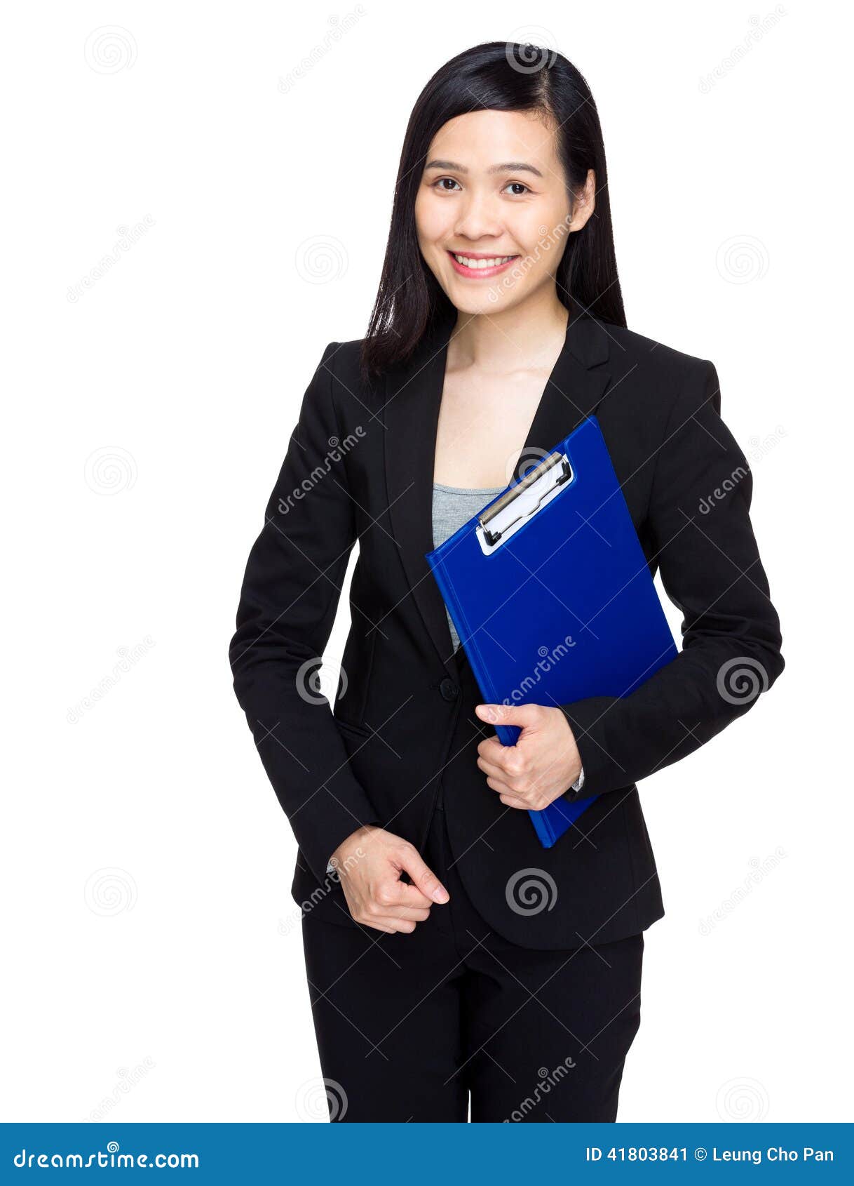 Business Secretary with Note Pad Stock Image - Image of japanese, asia ...