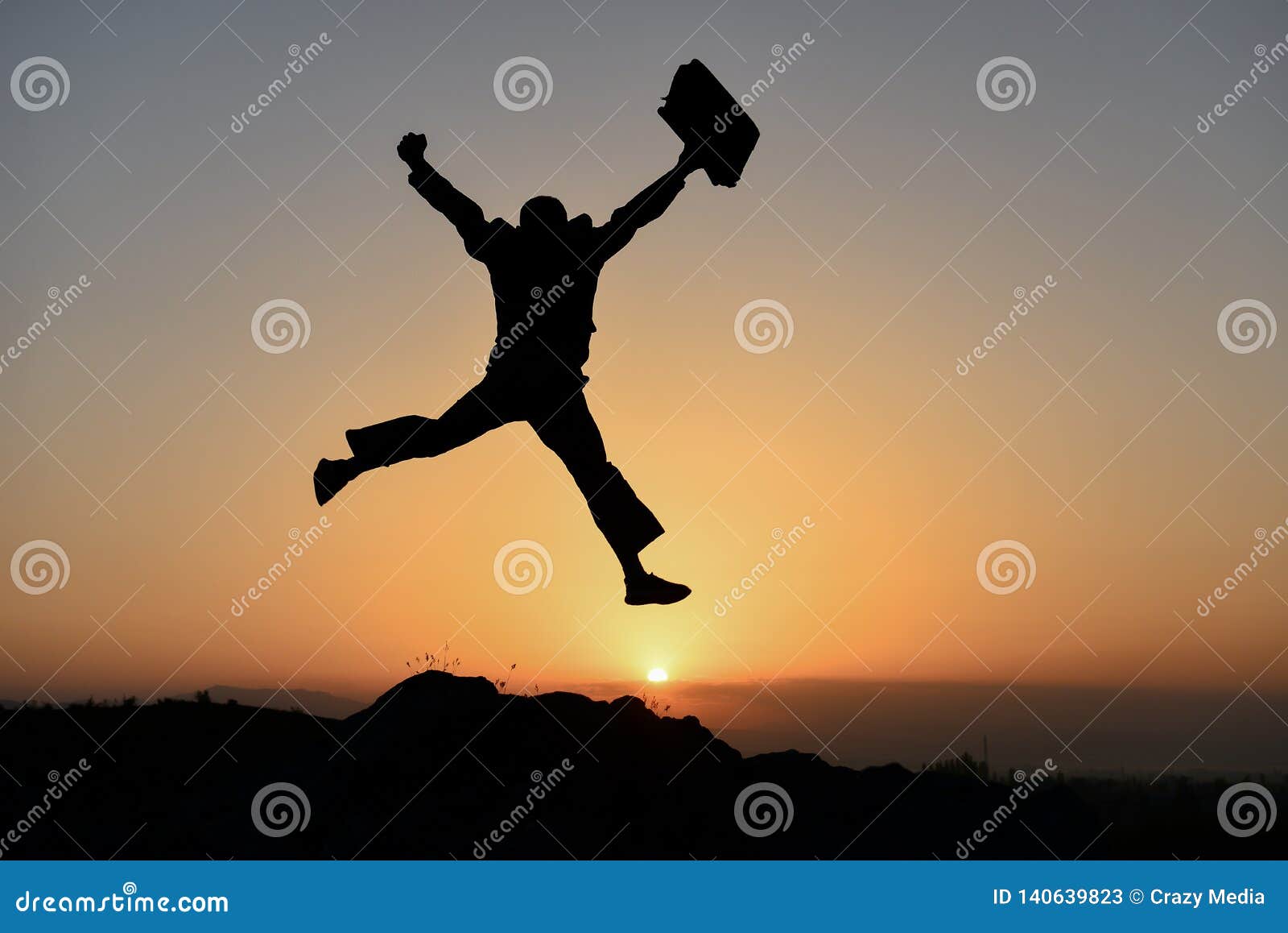 The Joy of a Successful and Happy Person Stock Image - Image of person ...