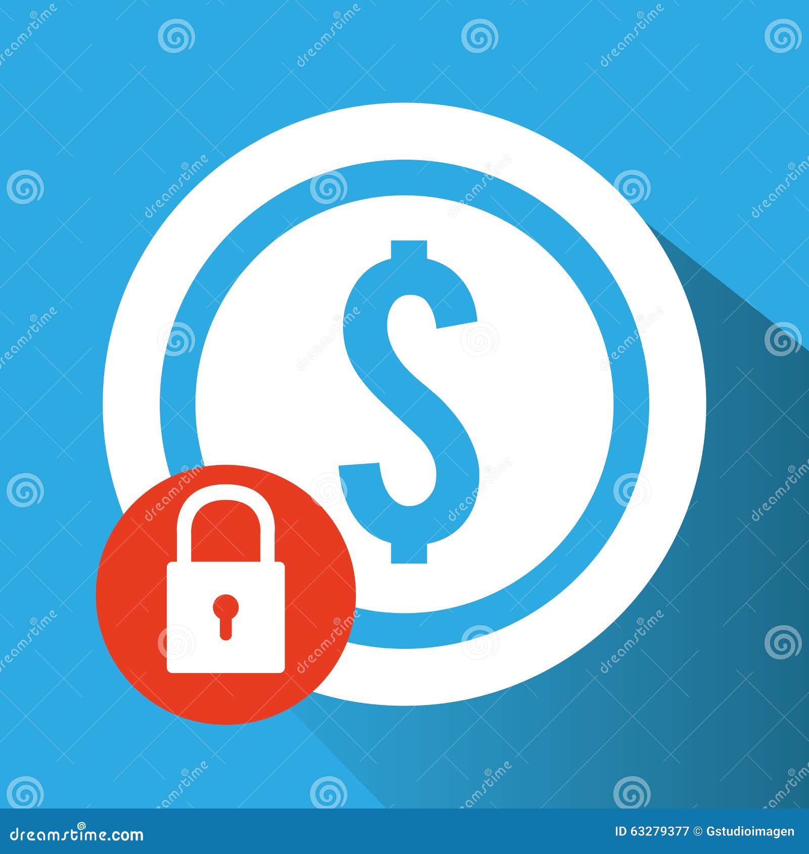 Business Security Graphic Design Stock Illustration - Illustration of ...