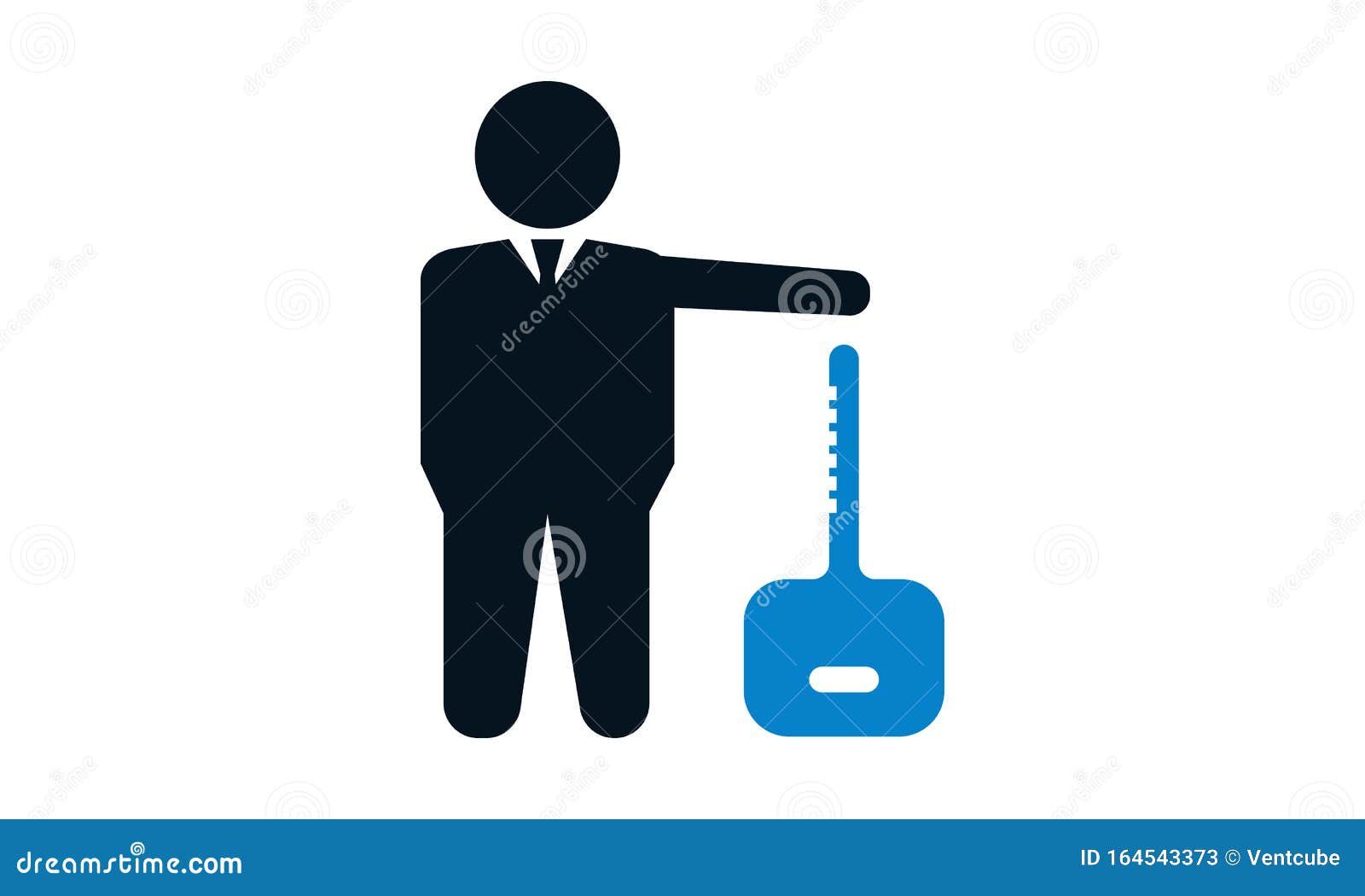 Business Security Icon Vector Illustration. Stock Vector - Illustration ...