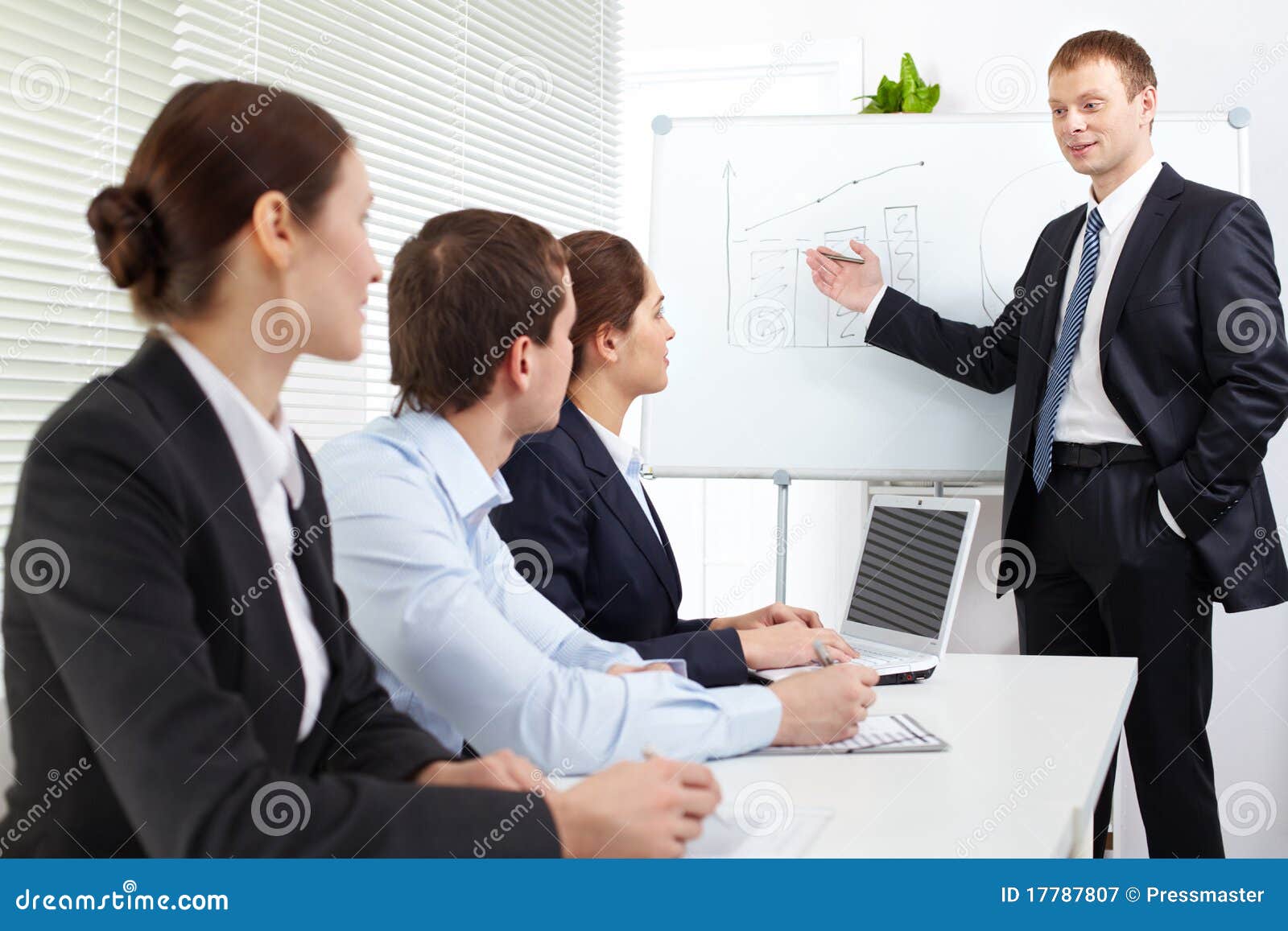 Business seminar stock image. Image of colleague, adult - 17787807