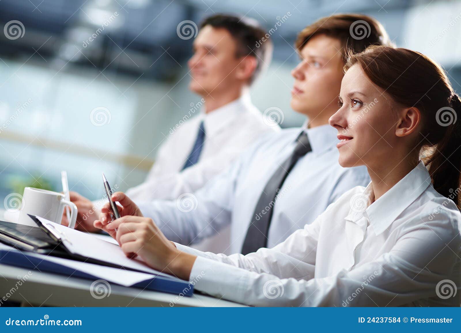Business seminar stock photo. Image of meeting, attention - 24237584