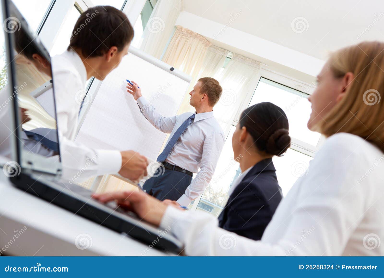 Business seminar stock photo. Image of corporate, group - 26268324