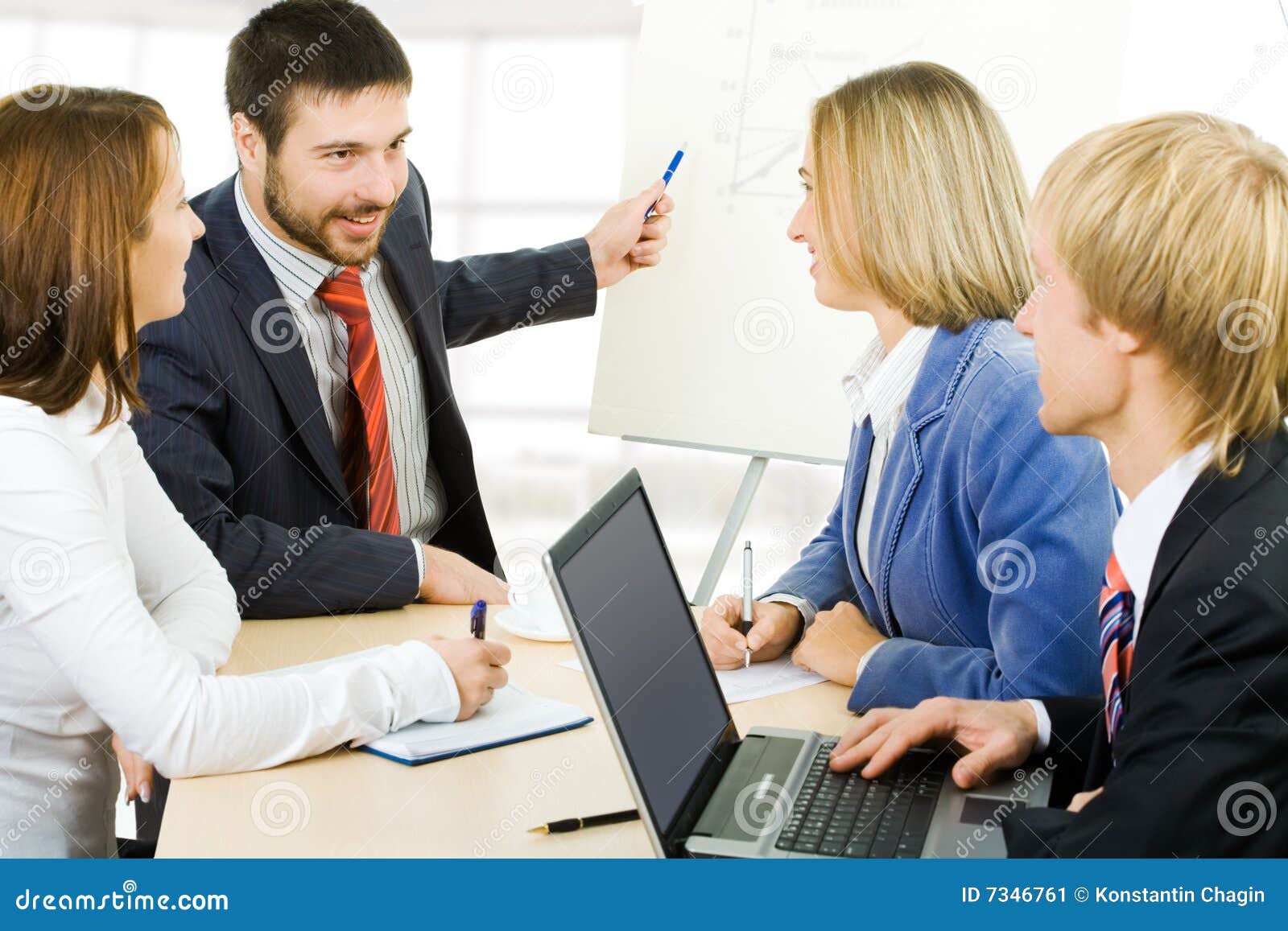 Business seminar stock image. Image of colleague, achievement - 7346761