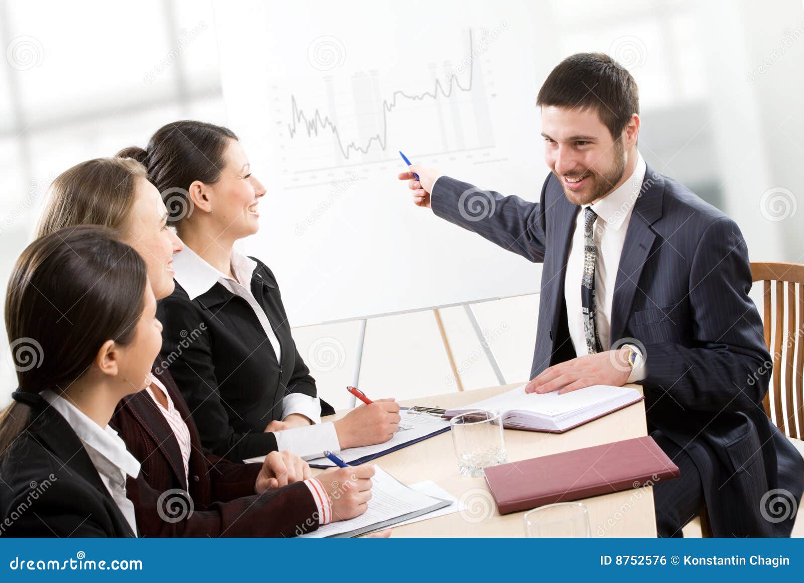 Business seminar stock photo. Image of indoor, looking - 8752576
