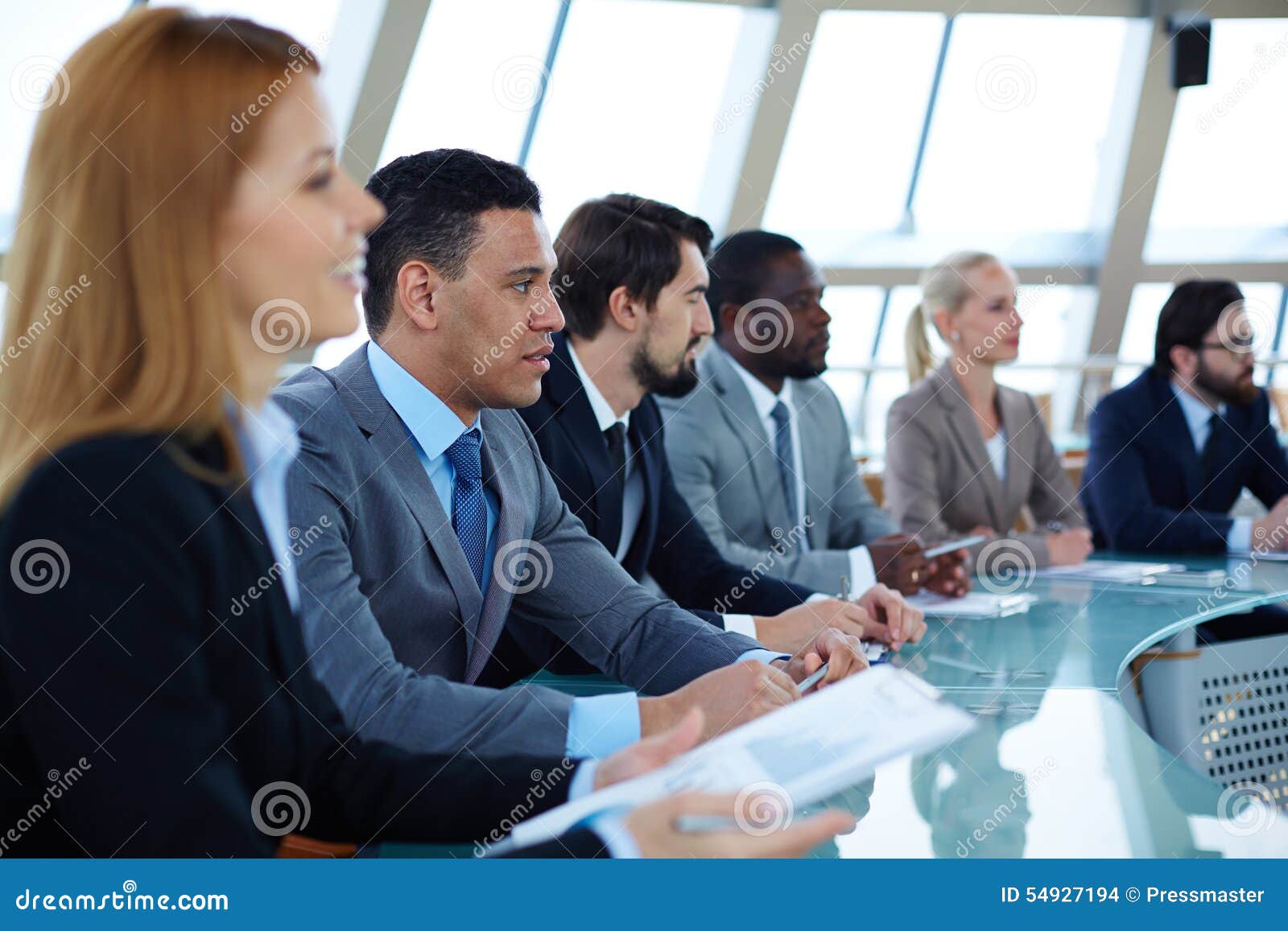 Business seminar stock photo. Image of conference, learning - 54927194