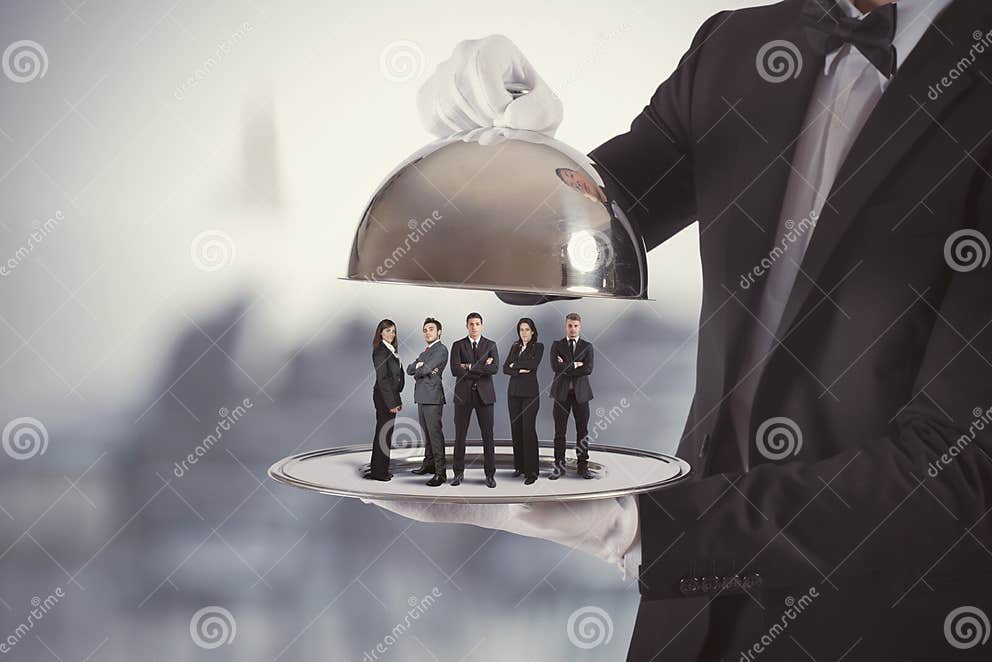 Business Service and First Class Team Stock Photo - Image of class ...