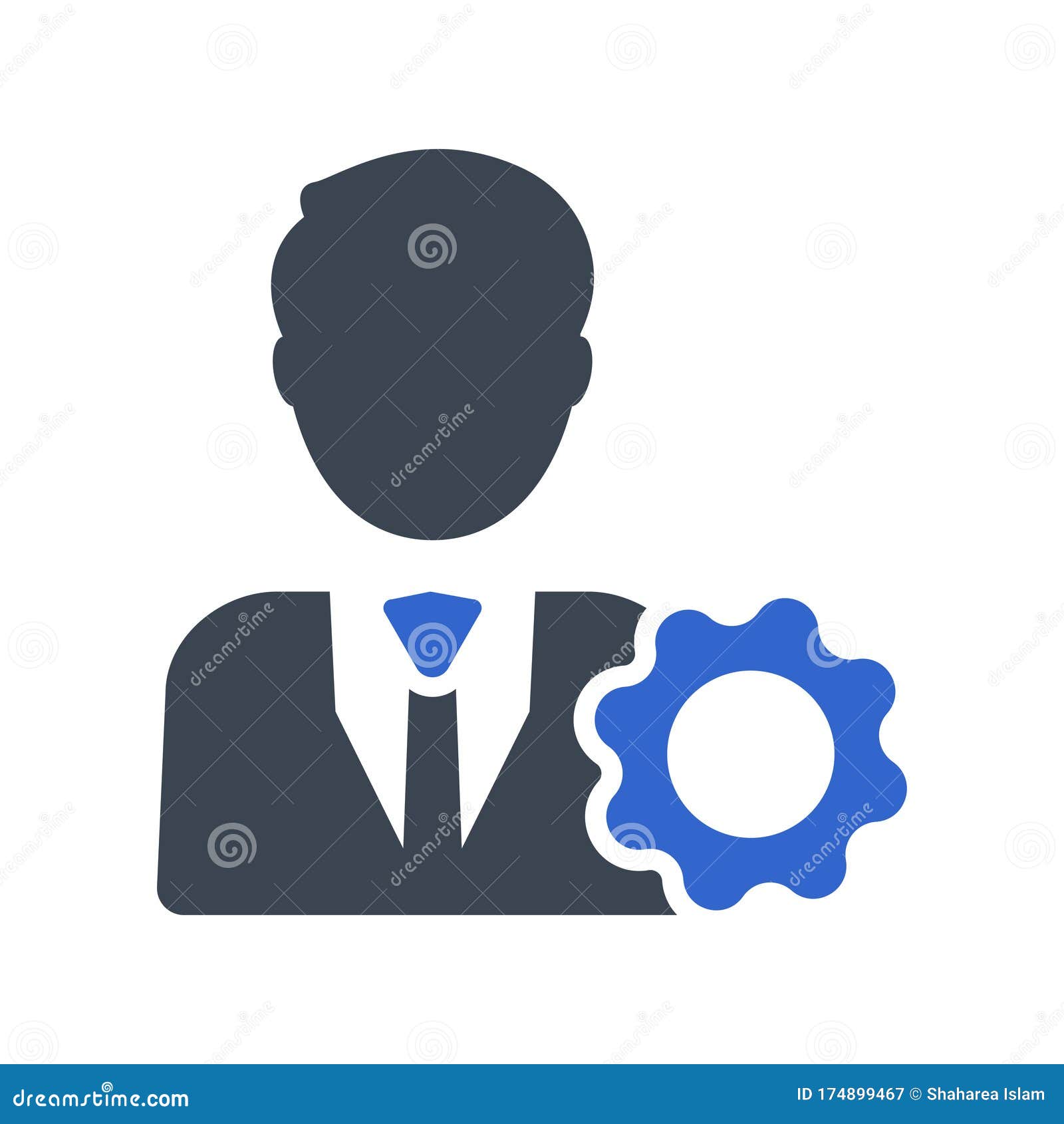 Business Service Icon stock vector. Illustration of symbol - 174899467