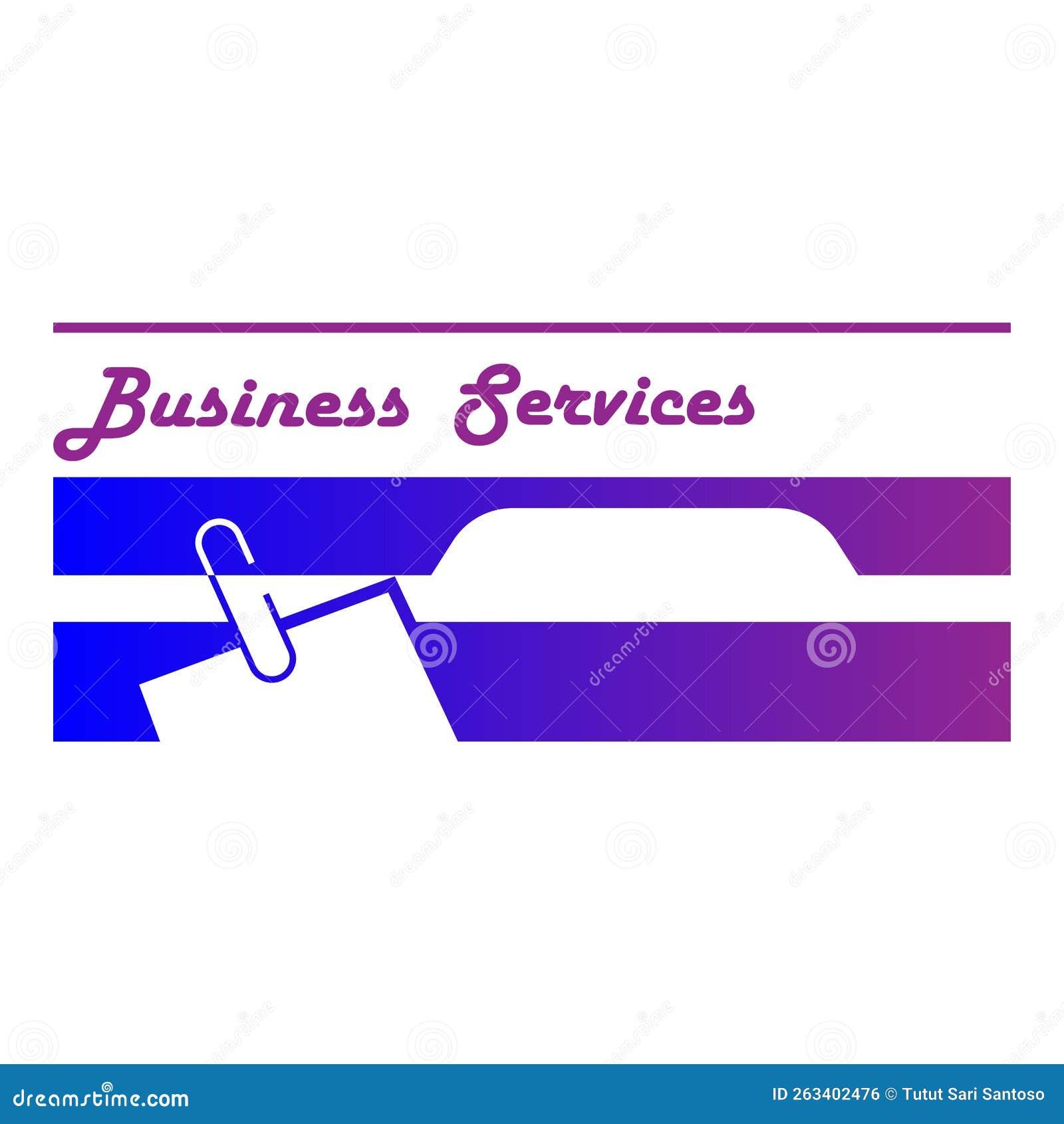 Business services banner stock vector. Illustration of element - 263402476