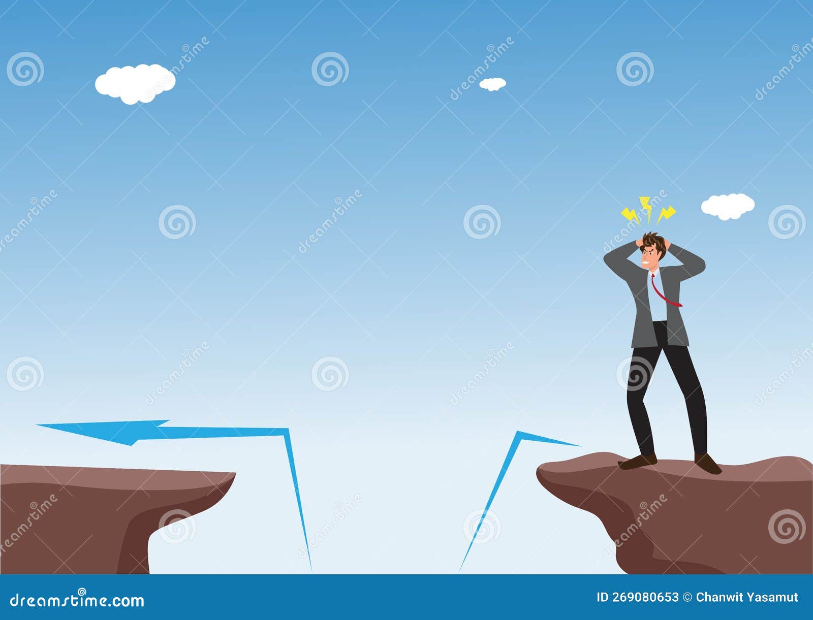 Business Setbacks and Problem Solving Concept with Business People ...