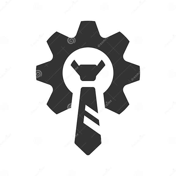Business setting icon stock vector. Illustration of setting - 281549714