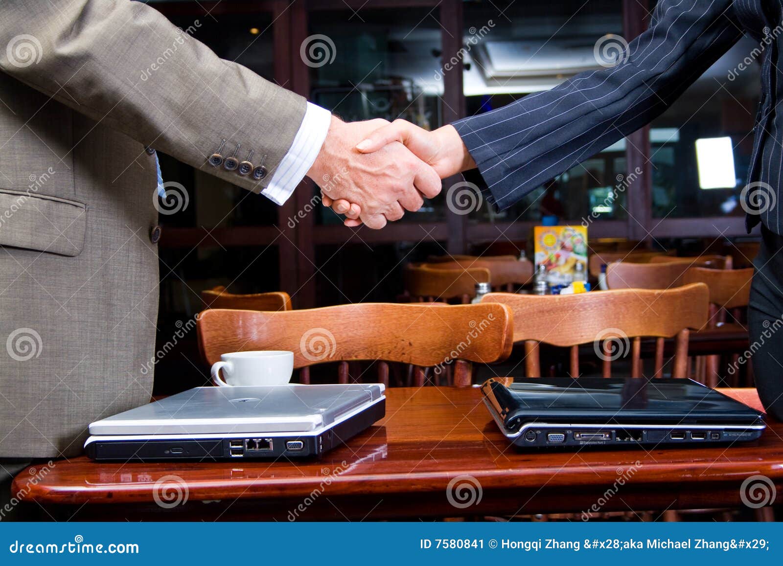 Business shake hands stock image. Image of generation - 7580841