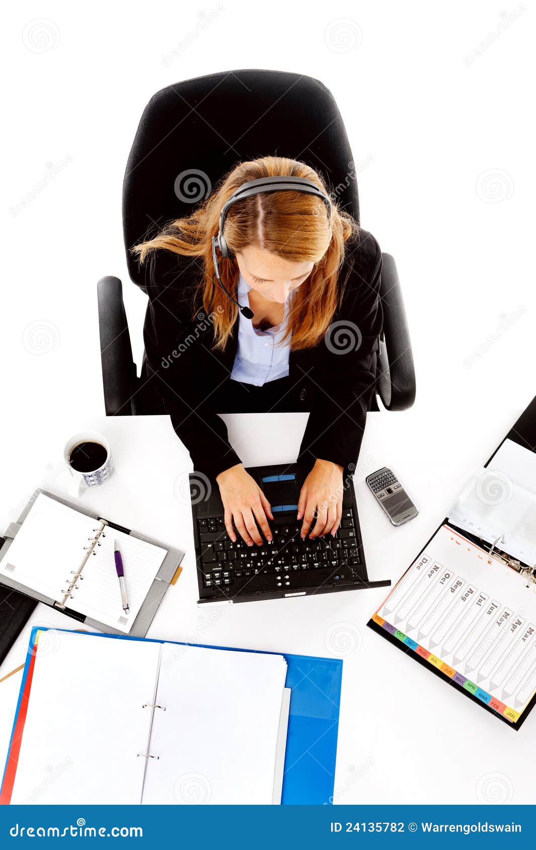 Business situation at work stock photo. Image of computer - 24135782