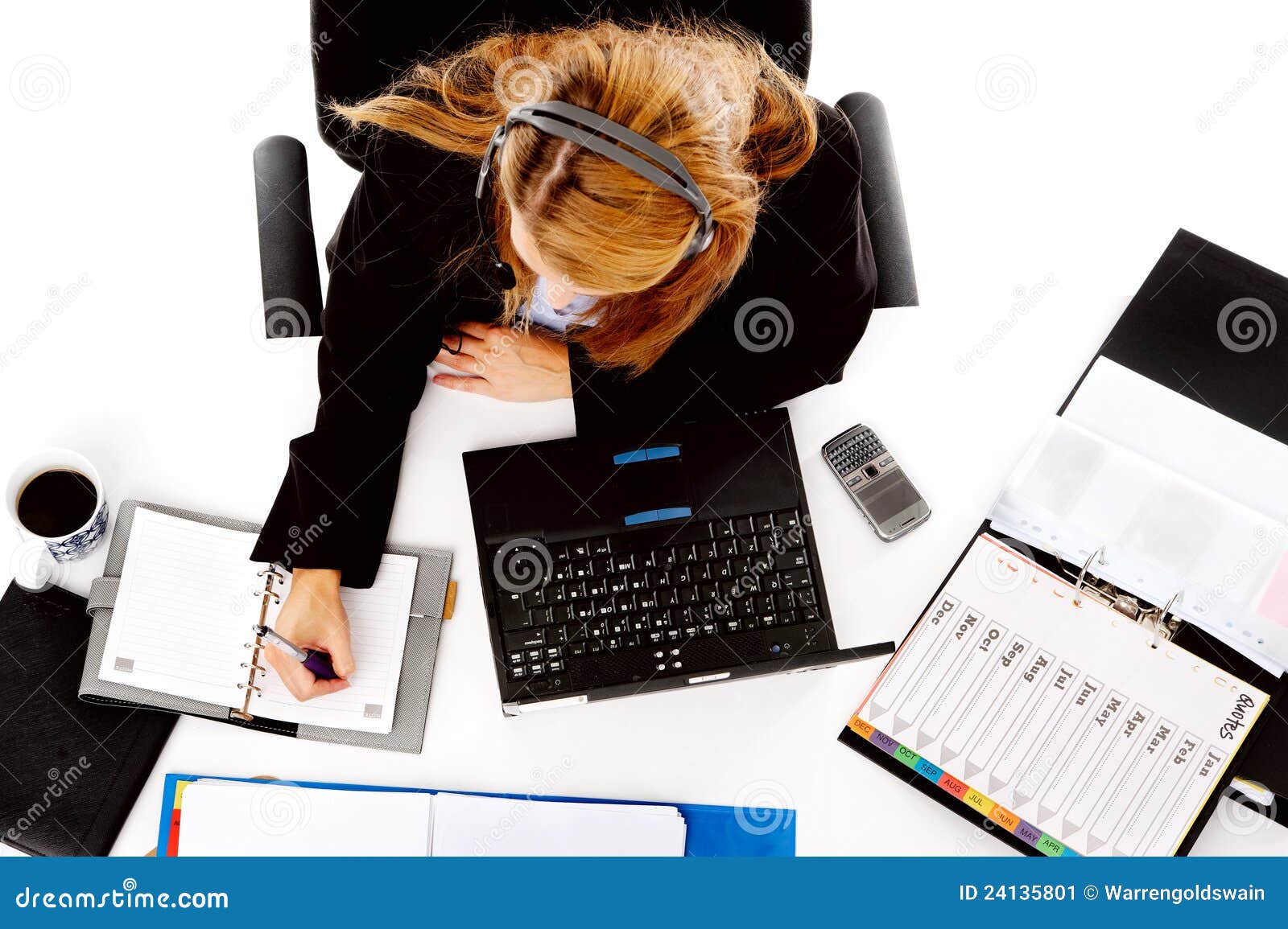 Business situation at work stock image. Image of career - 24135801