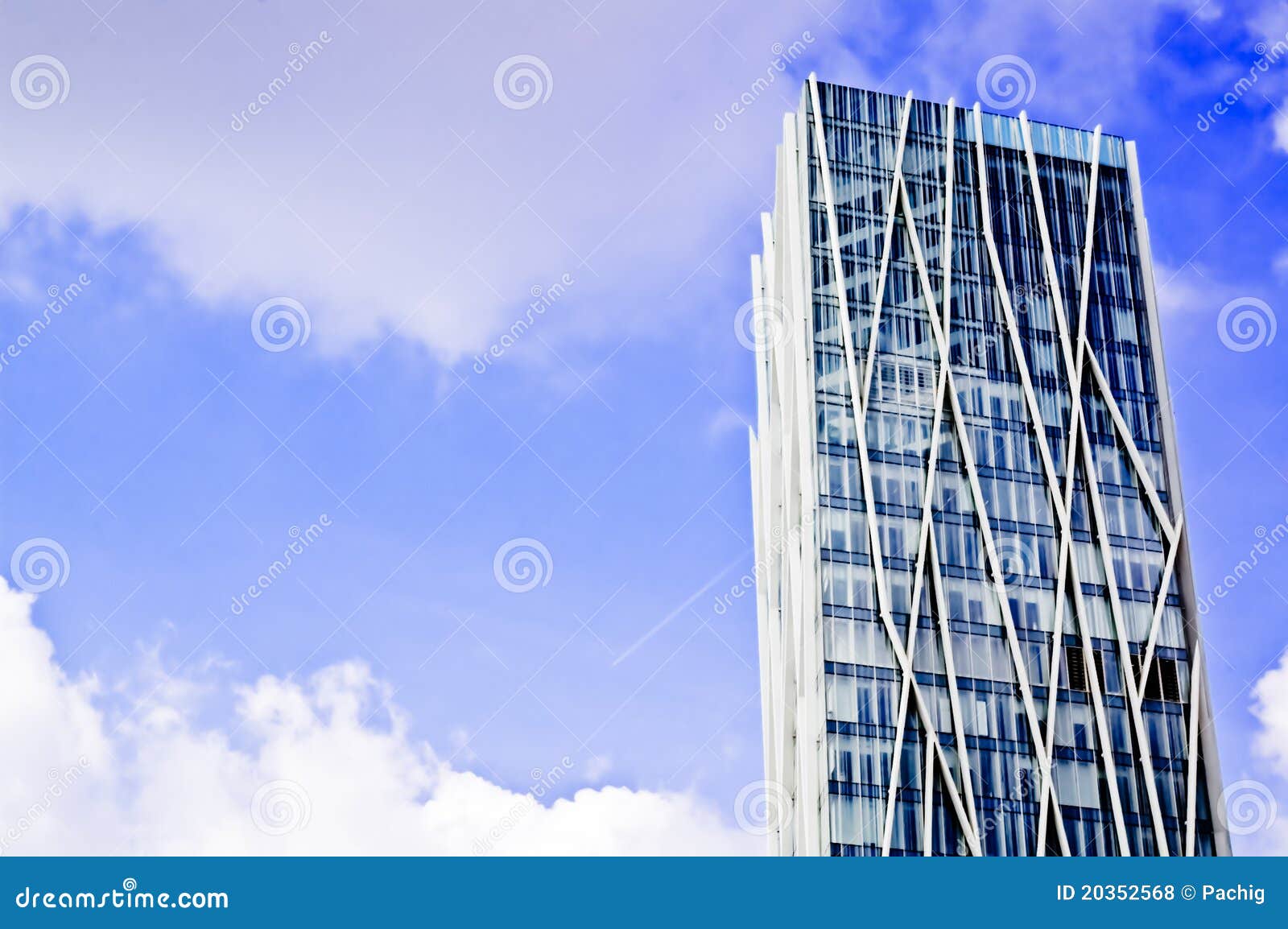Business Skyscraper with Offices Stock Photo - Image of banking ...