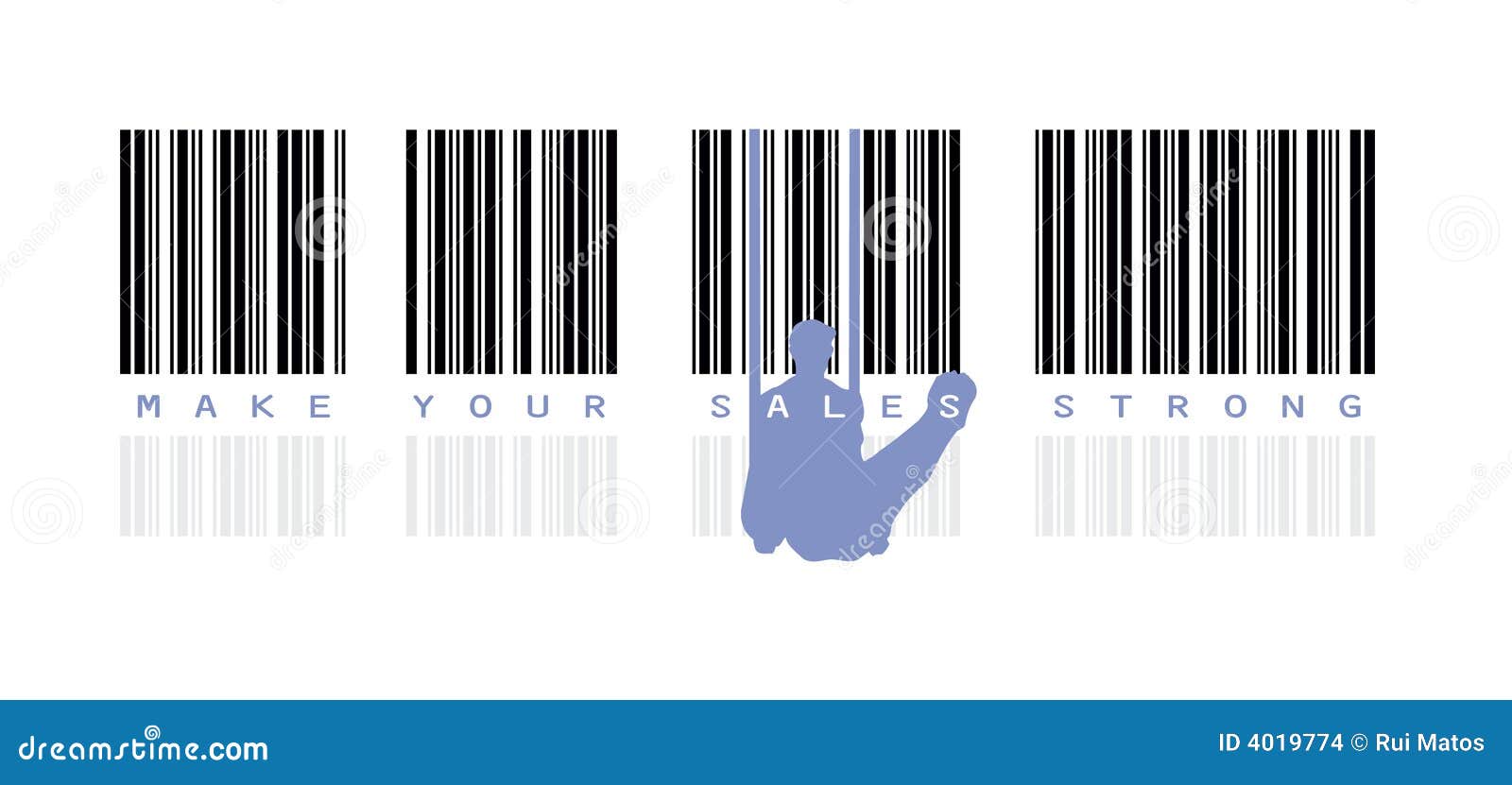 Business Barcodes And QR Codes Vector Set. RM4SCC, , Postnet, Databar ...