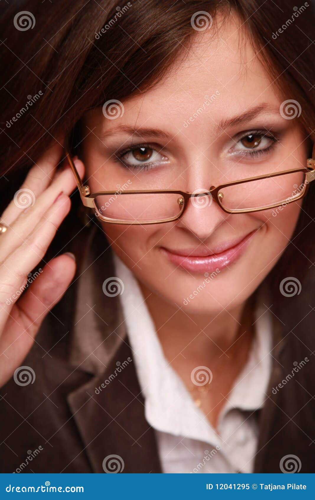 Business smile stock image. Image of female, modern, hair - 12041295