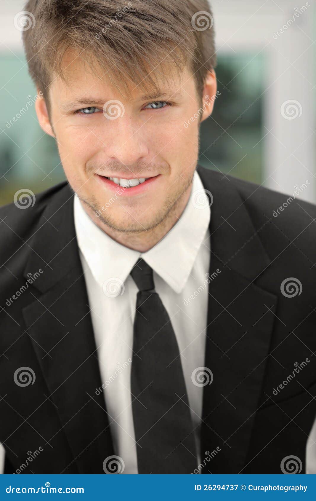 Business smile stock image. Image of handsome, corporate - 26294737