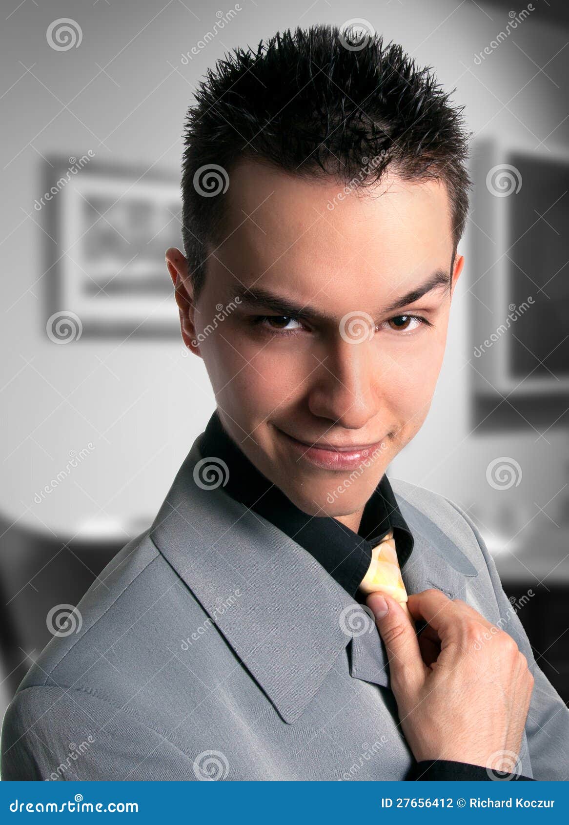 Business smile stock photo. Image of happy, attitude - 27656412
