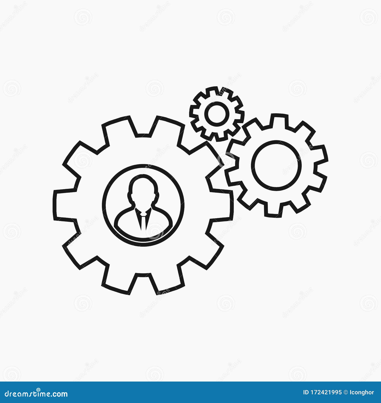 Business solution icon. stock vector. Illustration of cooperation ... Business solution icon. stock vector. Illustration of cooperation ...