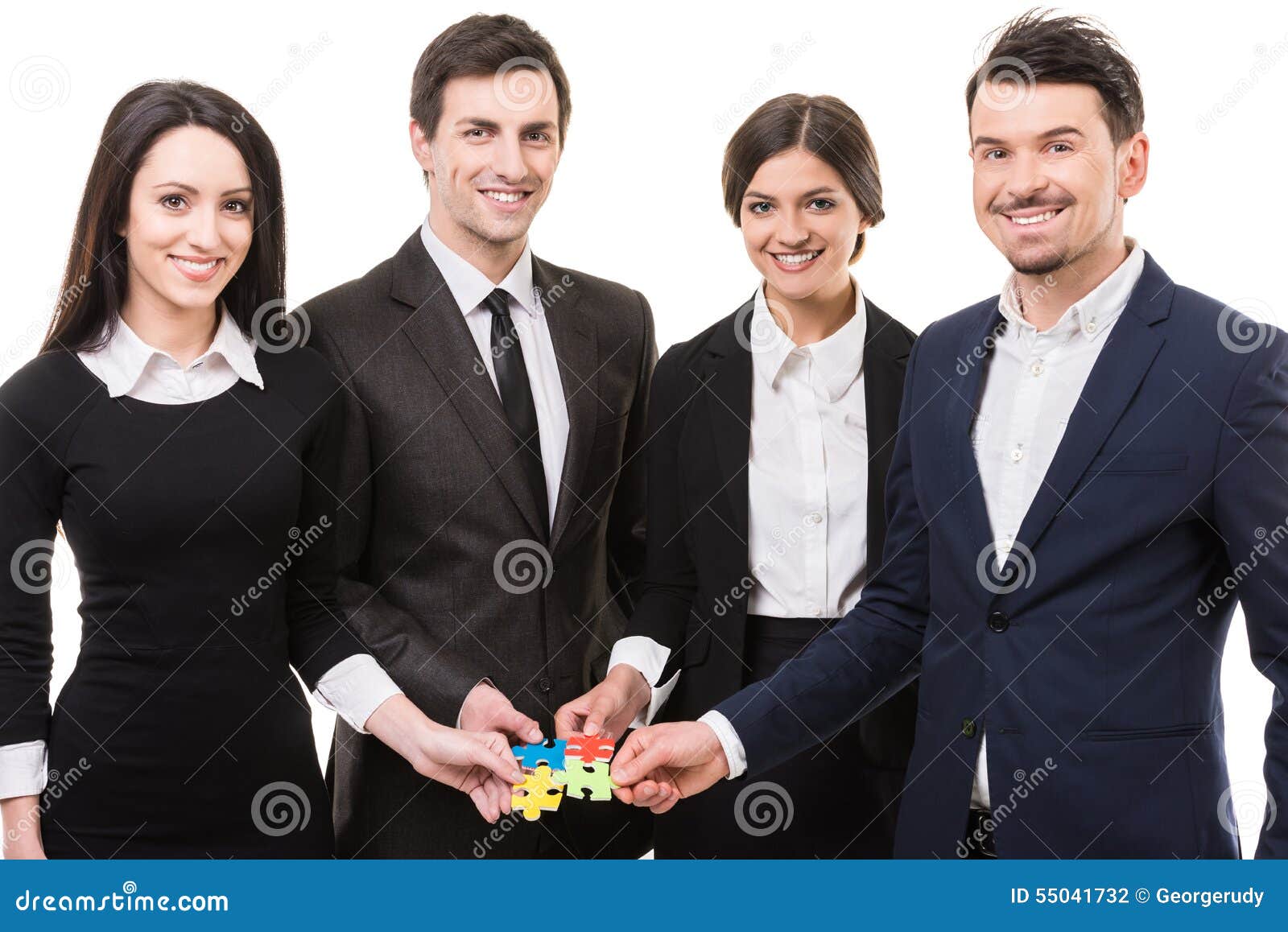 Business solution stock photo. Image of cooperation, businessman - 55041732