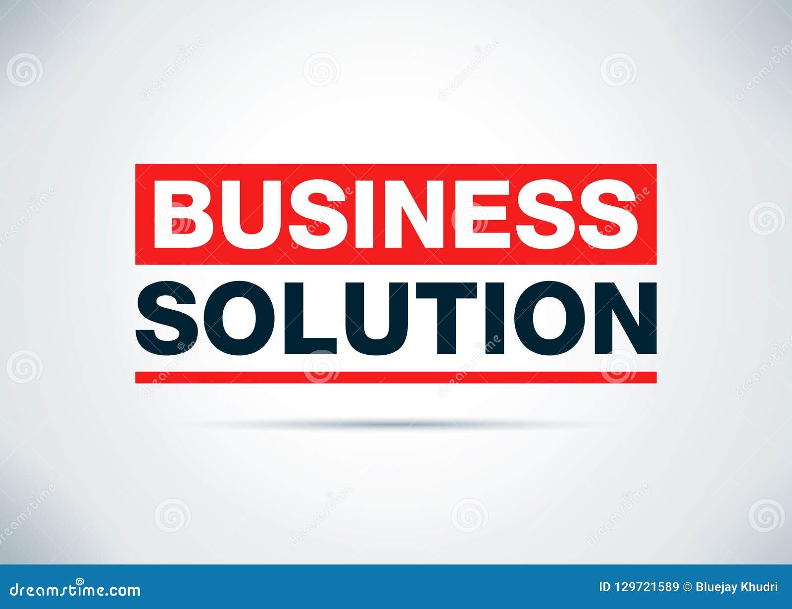 Business Solution Abstract Flat Background Design Illustration Stock ...