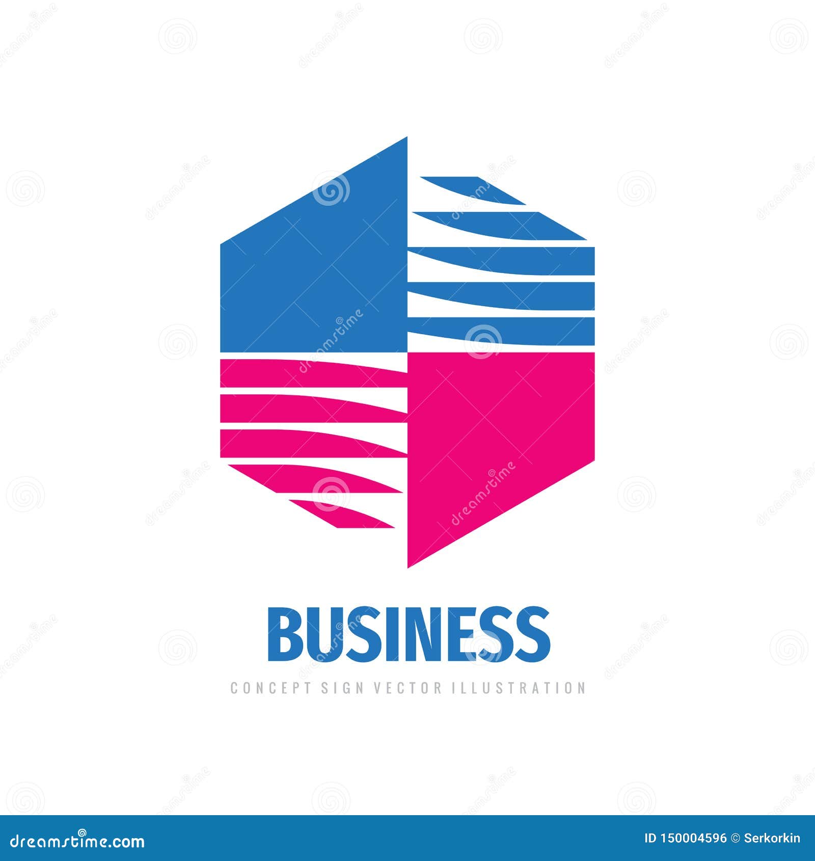 Business Solution Logo Design. Network Connection Icon. Electronic ...
